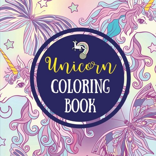 Buy Unicorn Coloring Book: Fun Unicorn Coloring Pages (Large, 8.5 x 8.5 ...