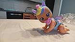 Amazon.com: Cry Babies Crawling Jenna - Crawling Baby Doll with 35 ...