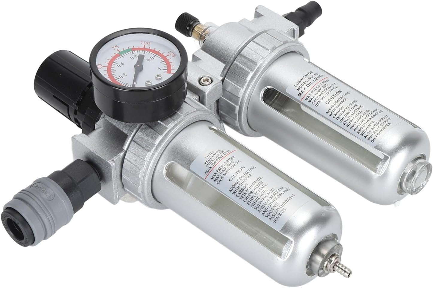 Compressed Air Line Filter, Oil Trap Separator Efficient 1/4inch ...