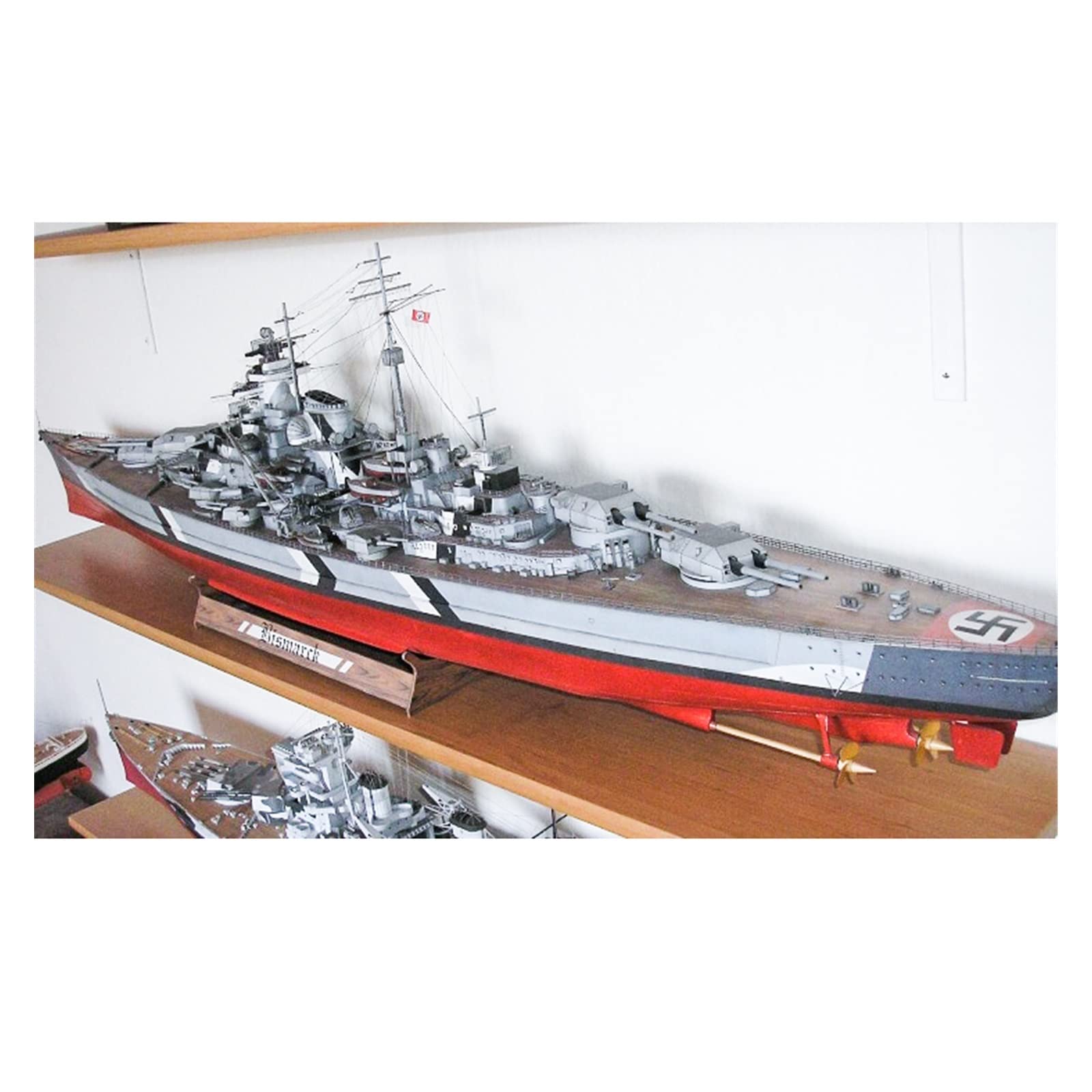 Battleship Bismarck Model For