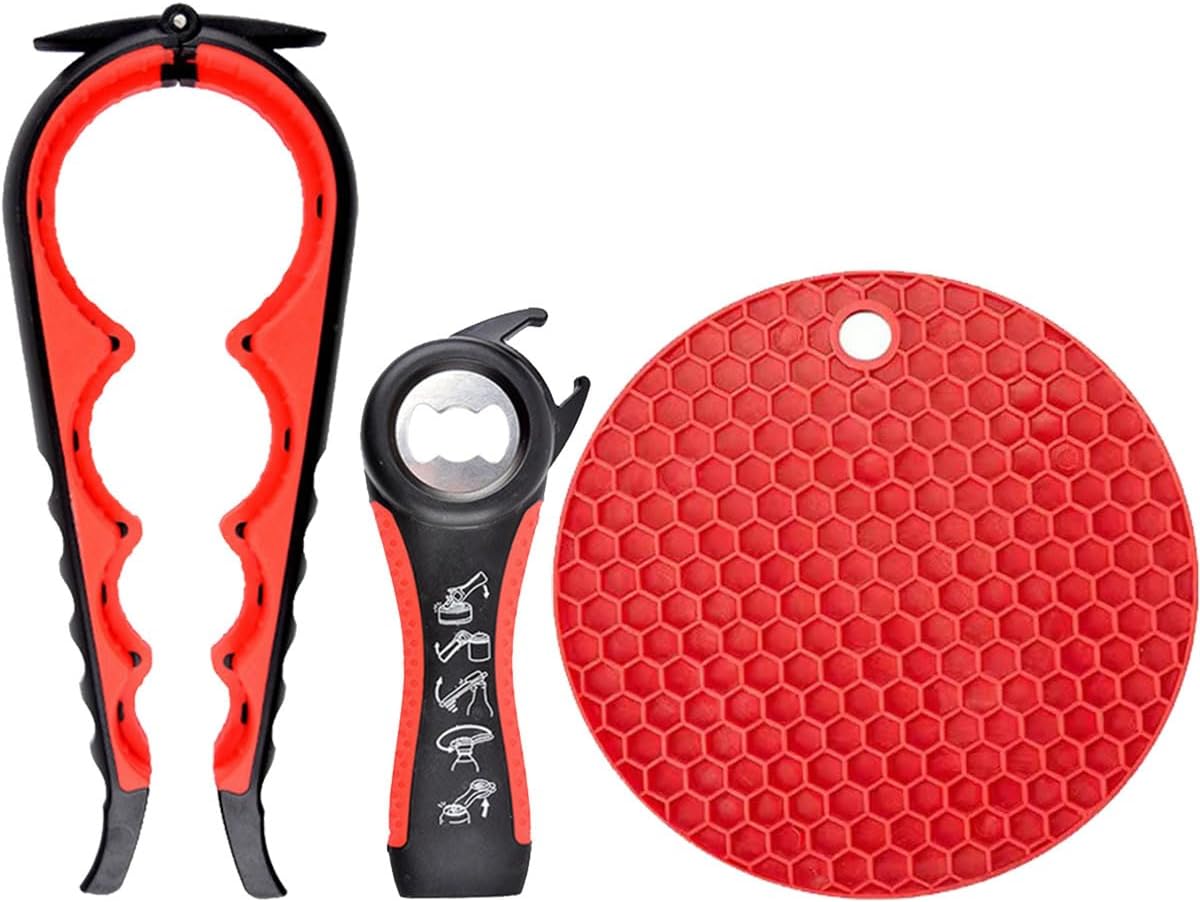 Amazon.com: Orangaroos Jar Opener for Weak Hands - Removes Tight Jar ...