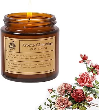Amazon.com: Candles for Home Scented,Scented Candles,Natural Soy Candle,3.5 oz 24 Hour Long ...
