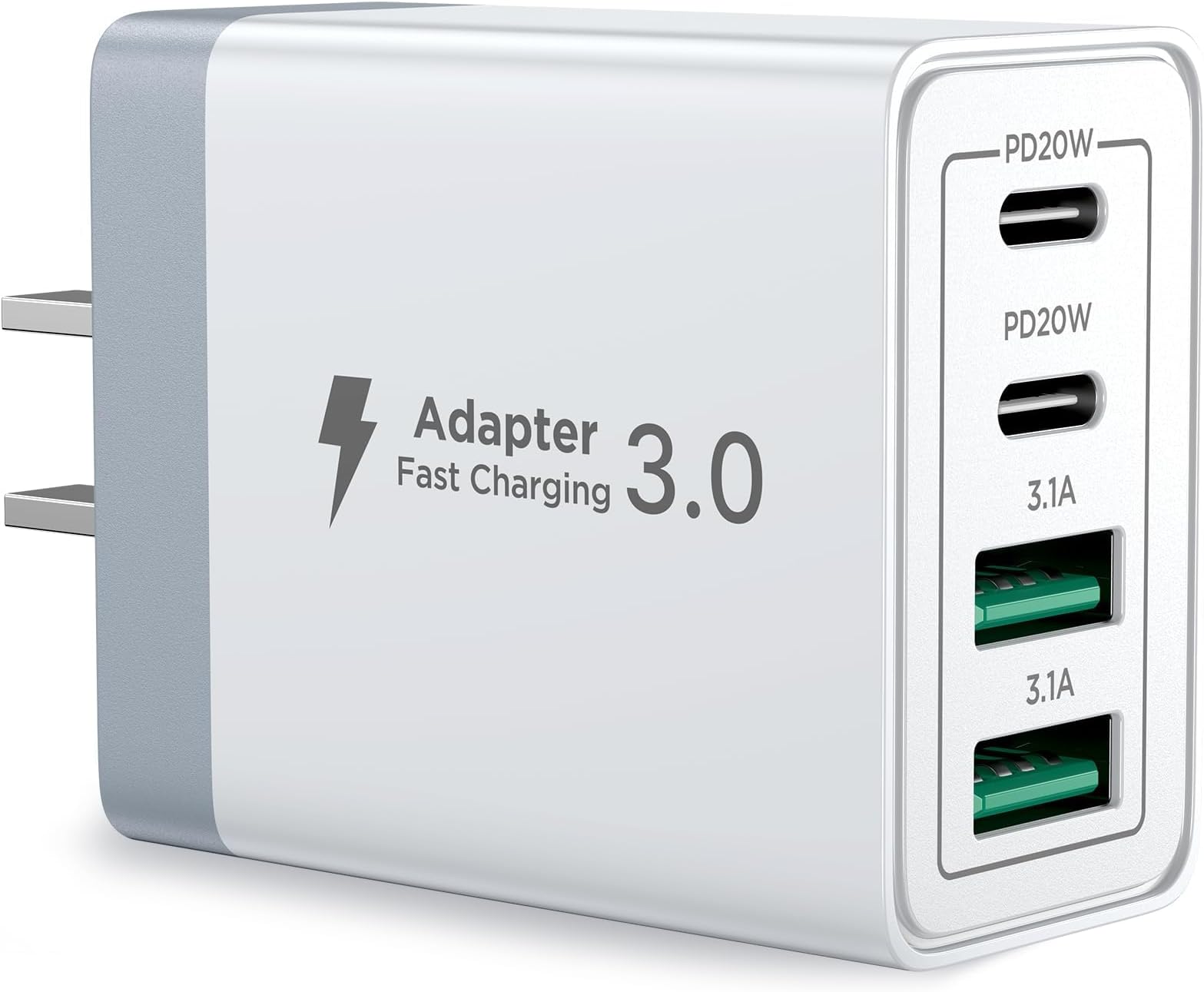 Amazon.com: UGREEN Quick Charge 36W Dual Wall Charger QC 3.0 USB Wall ...