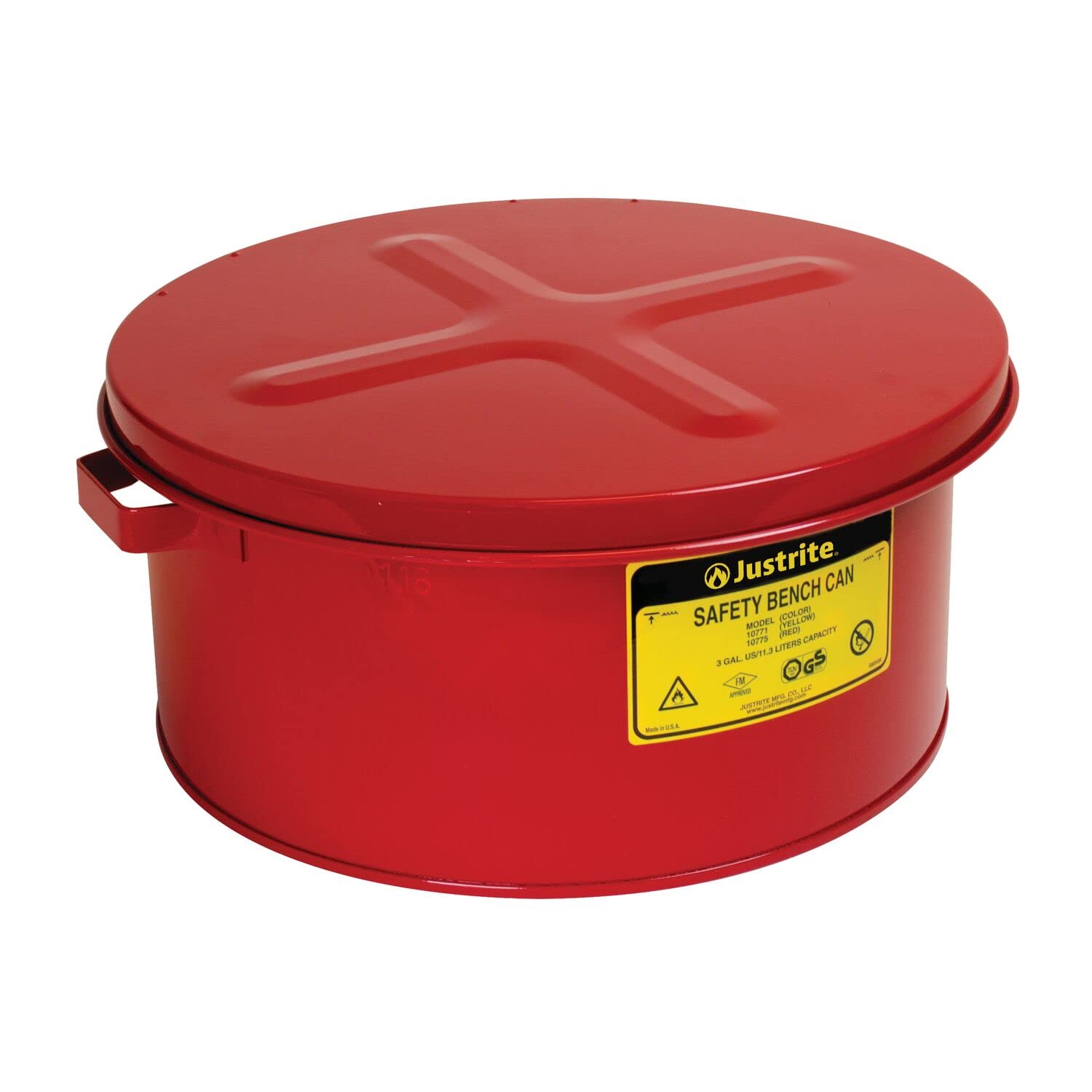 Snapklik.com : 10775 3 Gallon, 6" H, 13 1/2" OD, 12 1/8" Diameter 24 ...