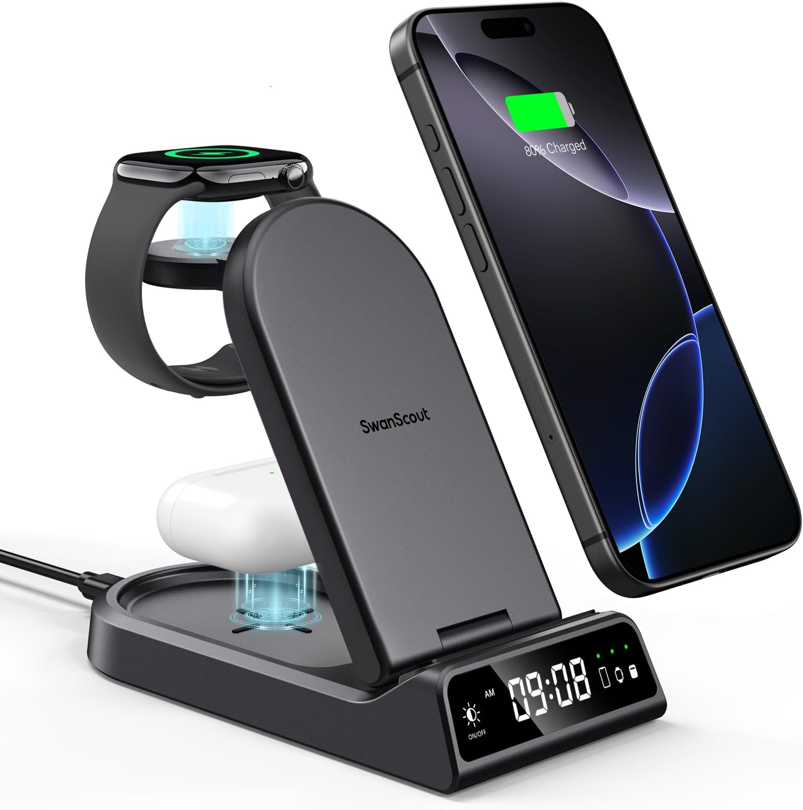 Amazon.com: 300W Charging Station for Multiple Devices Apple,10 in 1 ...
