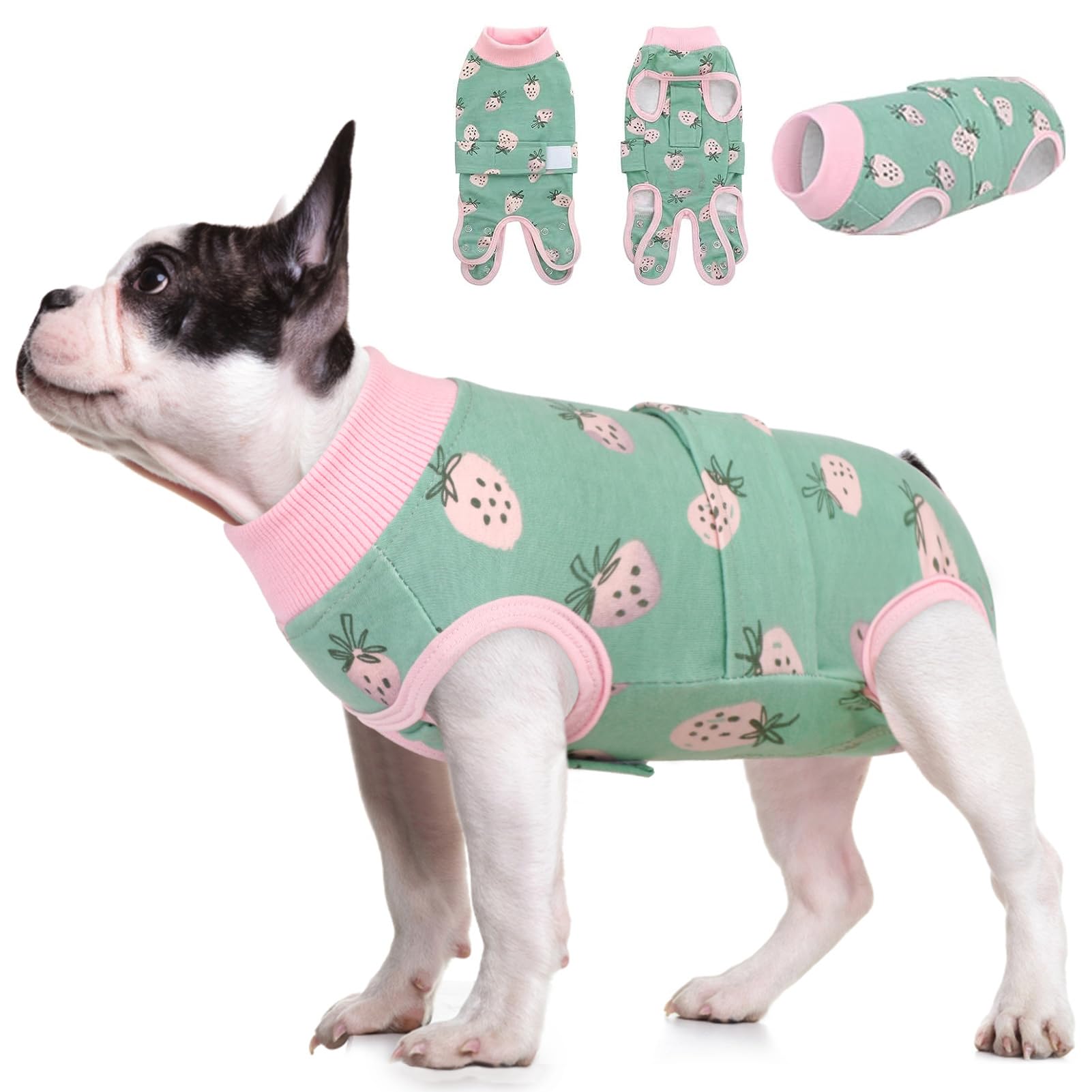 Post-operative Pet Wear Dog Surgery Recovery Suit - Pet Surgical Onesie ...