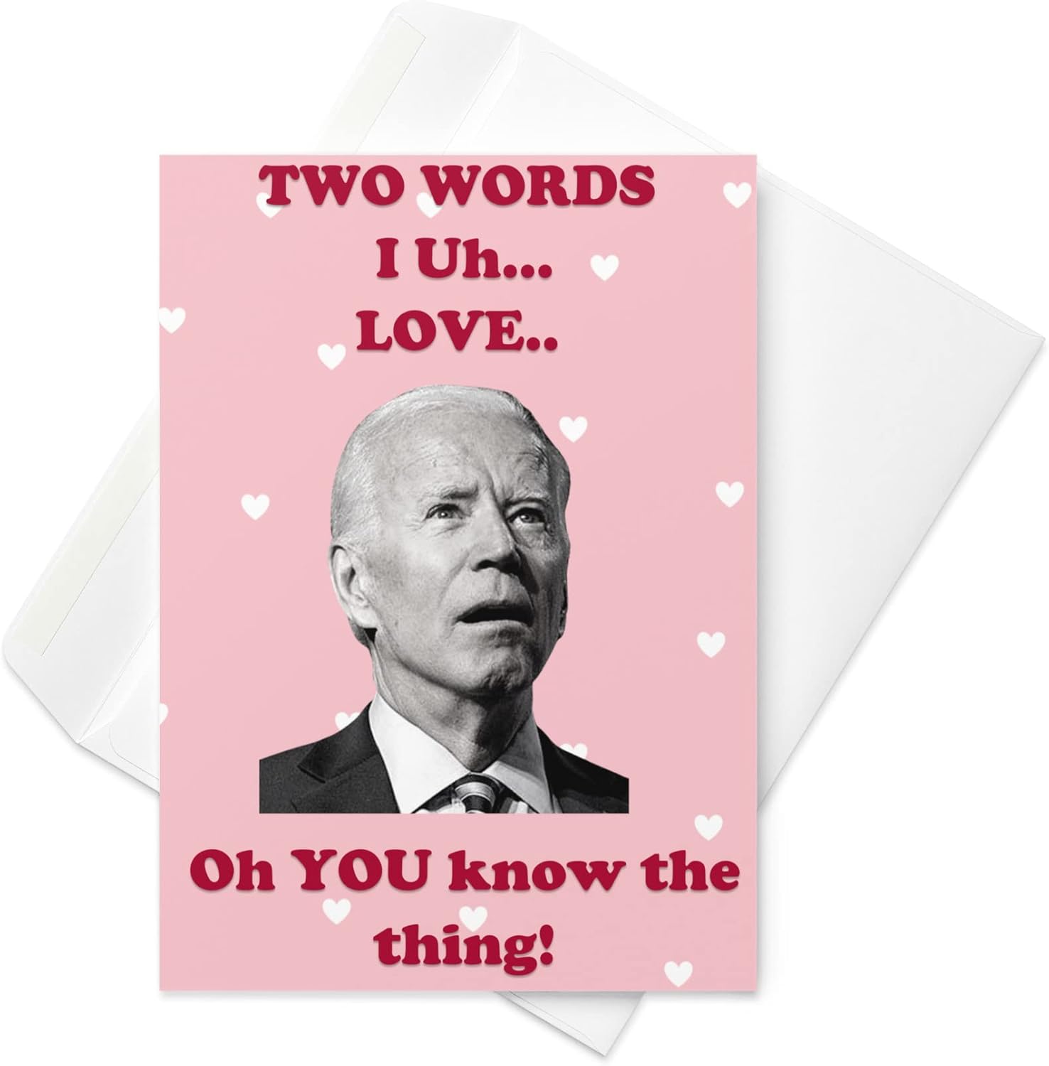 Amazon.com : Pesky Patriot Funny Joe Biden Valentine's Day or ...