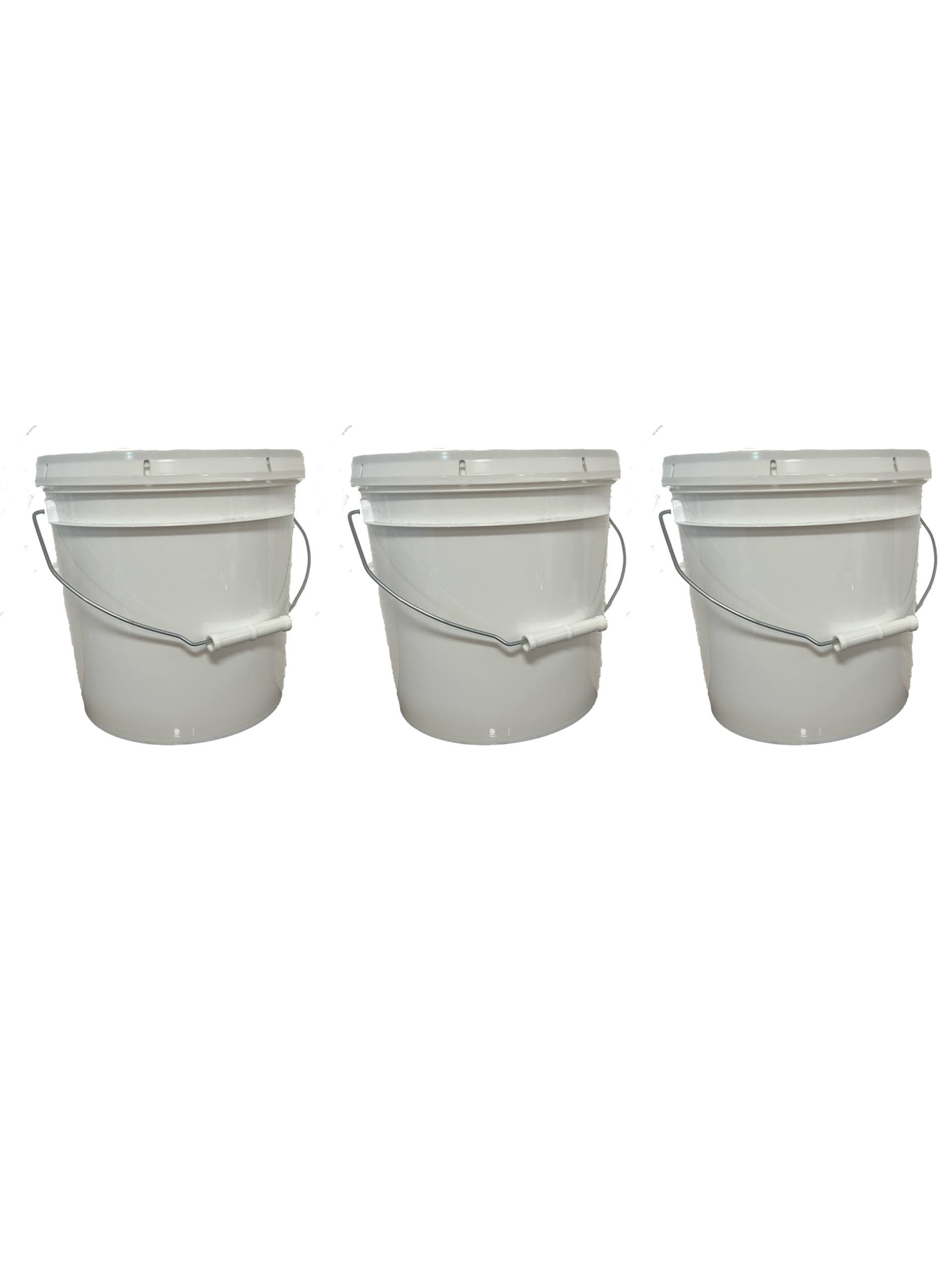 Amazon.com: MKS Plastics 2 Gallon Bucket & Lid -70 Mil -All Purpose ...