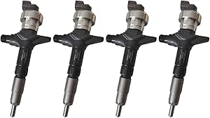 Amazon.com: 4 piezas 8-98011604-5 095000-6980 Inyector de combustible ...