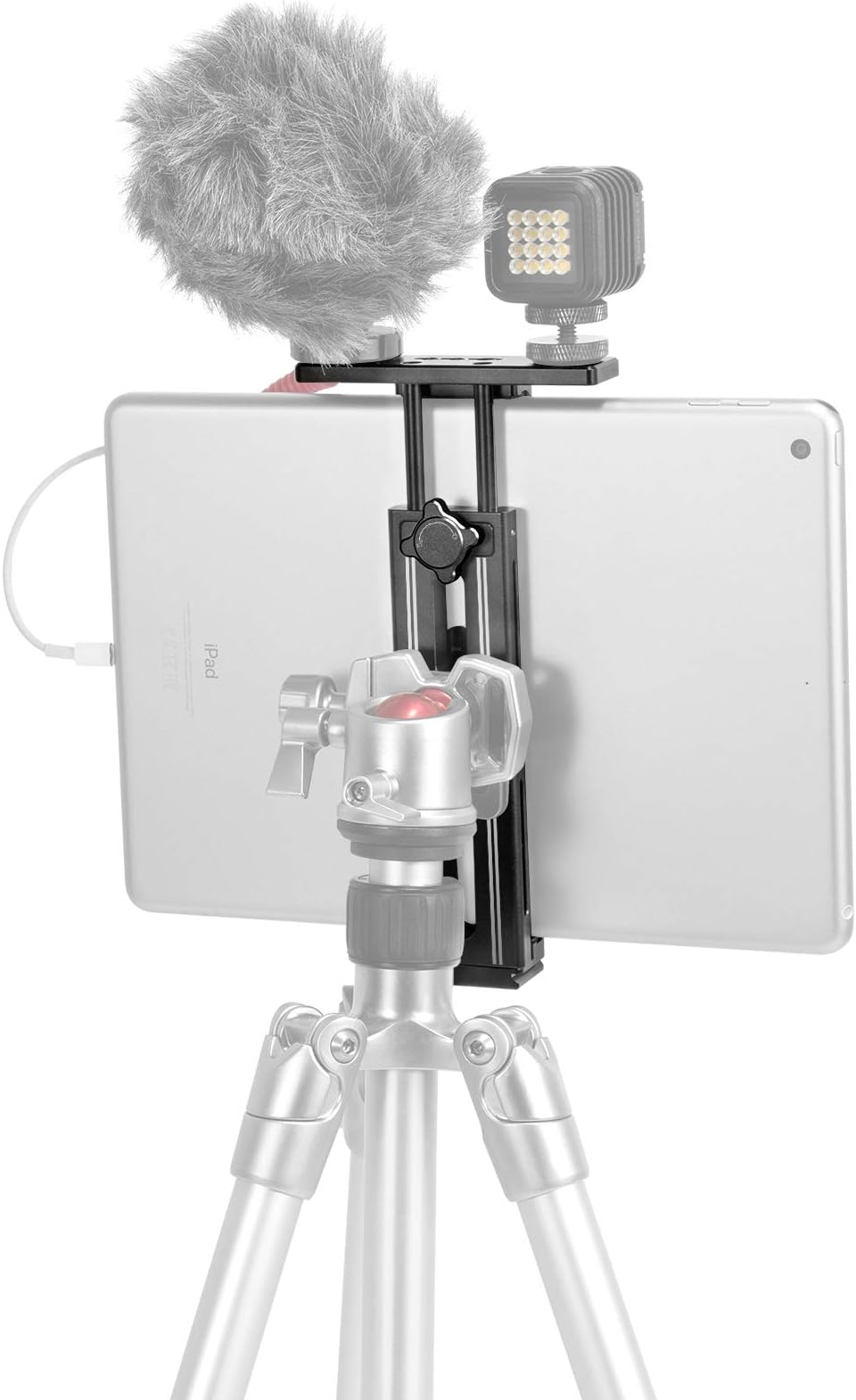 Amazon.com: KobraTech iPad Tripod Mount Holder, Fits iPad Pro 12.9, Air ...