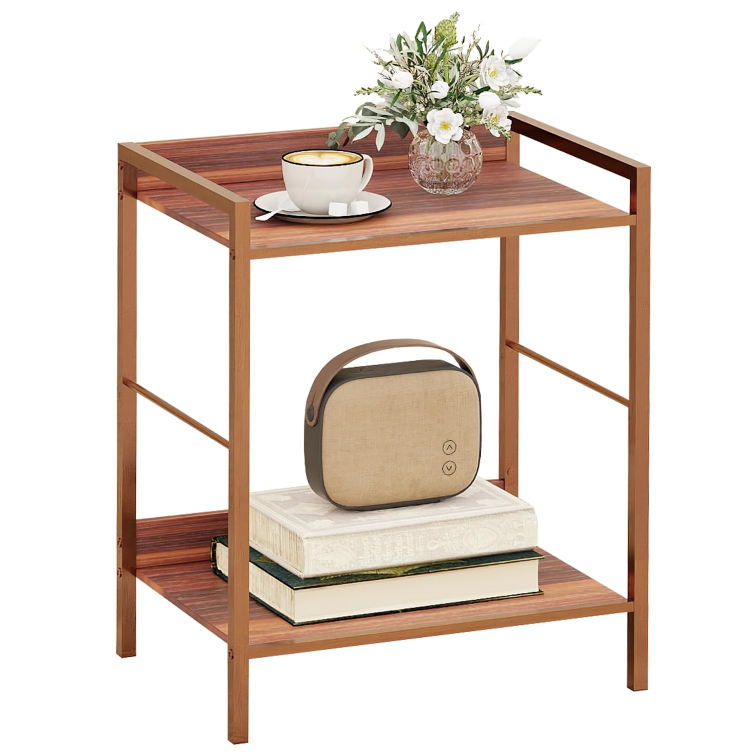 Amazon.com: Deilaly Side Table, Small End Table 17 inch, Narrow ...
