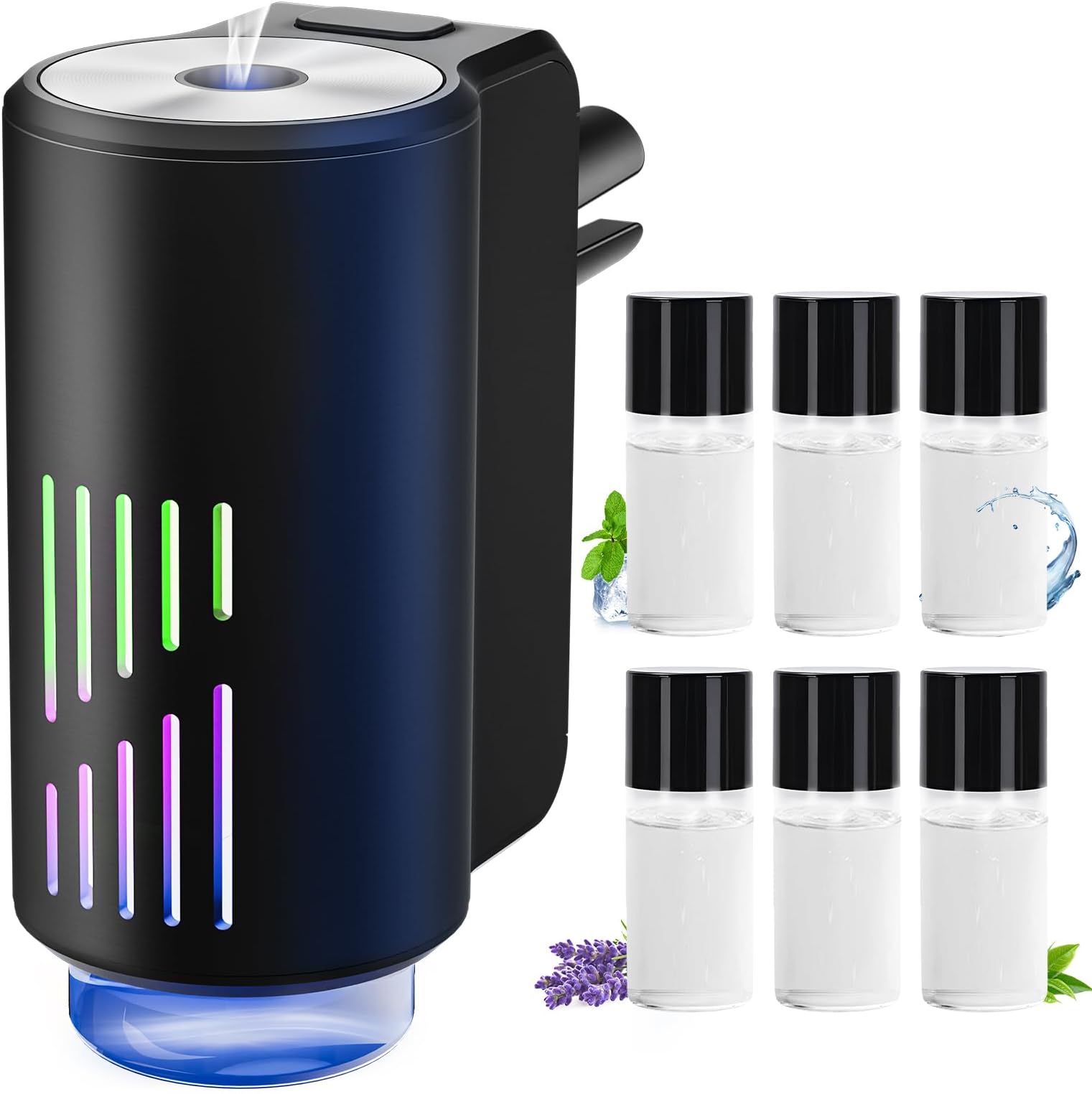 Amazon.com: Car Air Freshener Diffuser, Smart Car Air Freshener with 3 ...