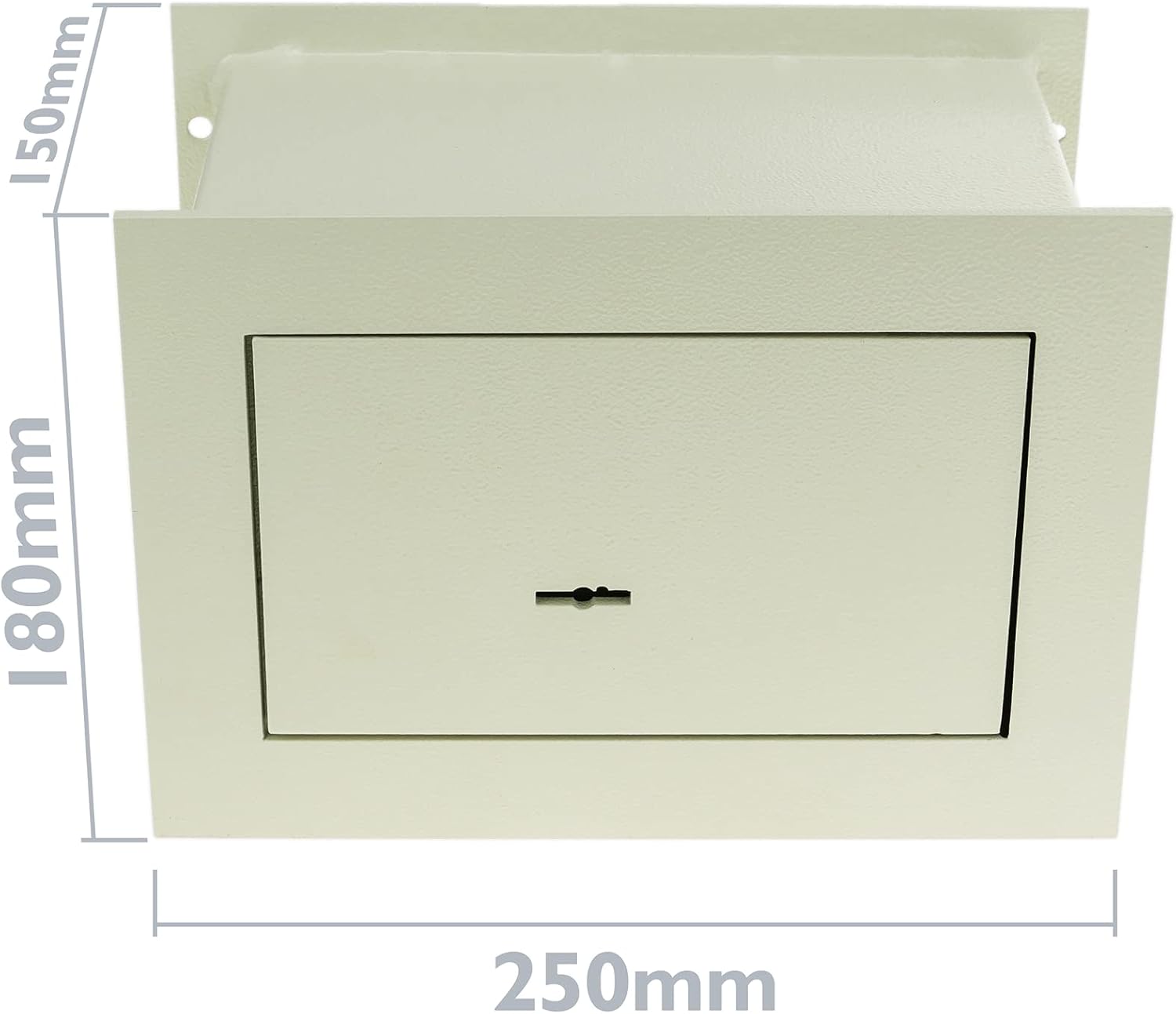 PrimeMatik – Recessed security money safe key operated in steel ...