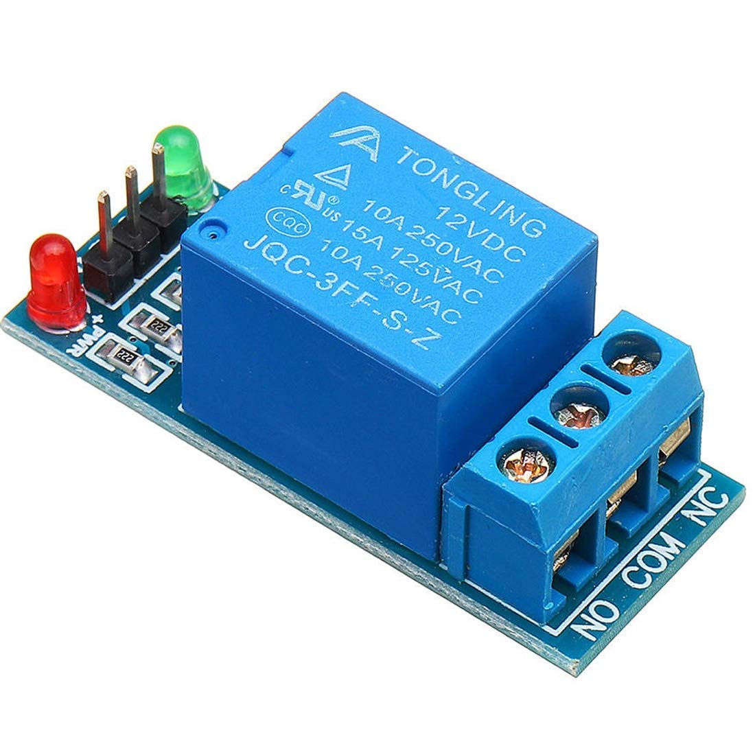 REES52 1 Channel 12V Relay Module Relay Low Level Trigger, 12v relay ...