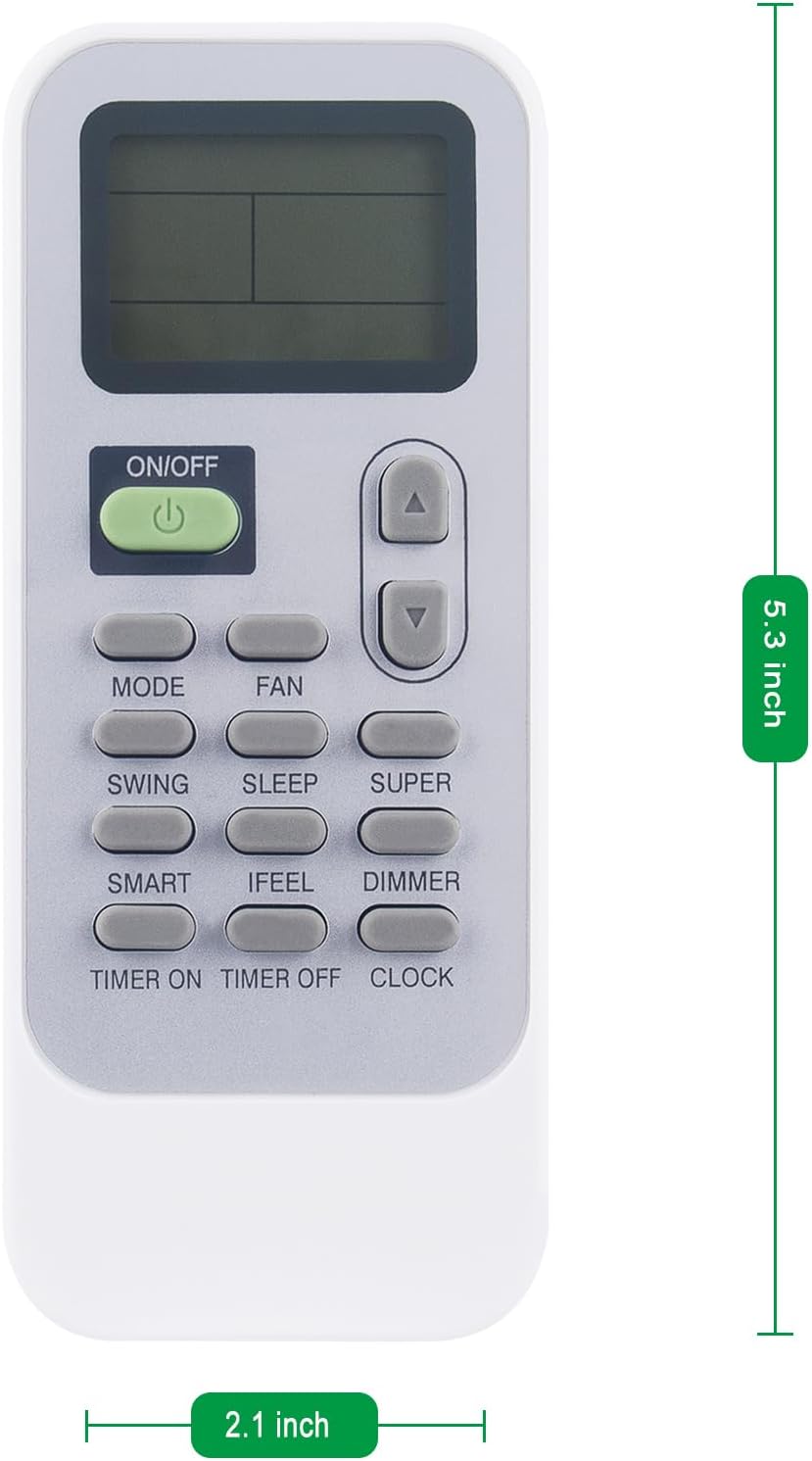econtrolly Replacement AC Remote Control User Manual