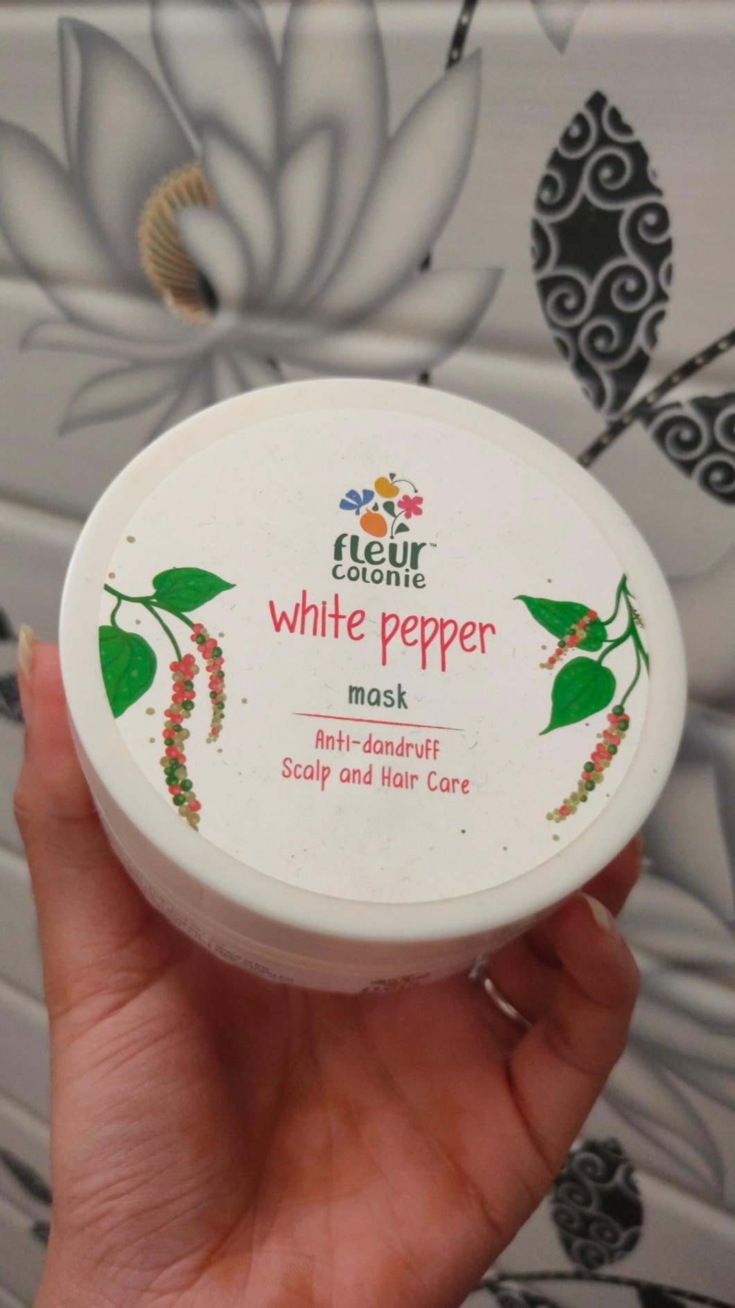 FLEUR COLONIE White Pepper Anti-Dandruff Hair Mask With White Pepper ...