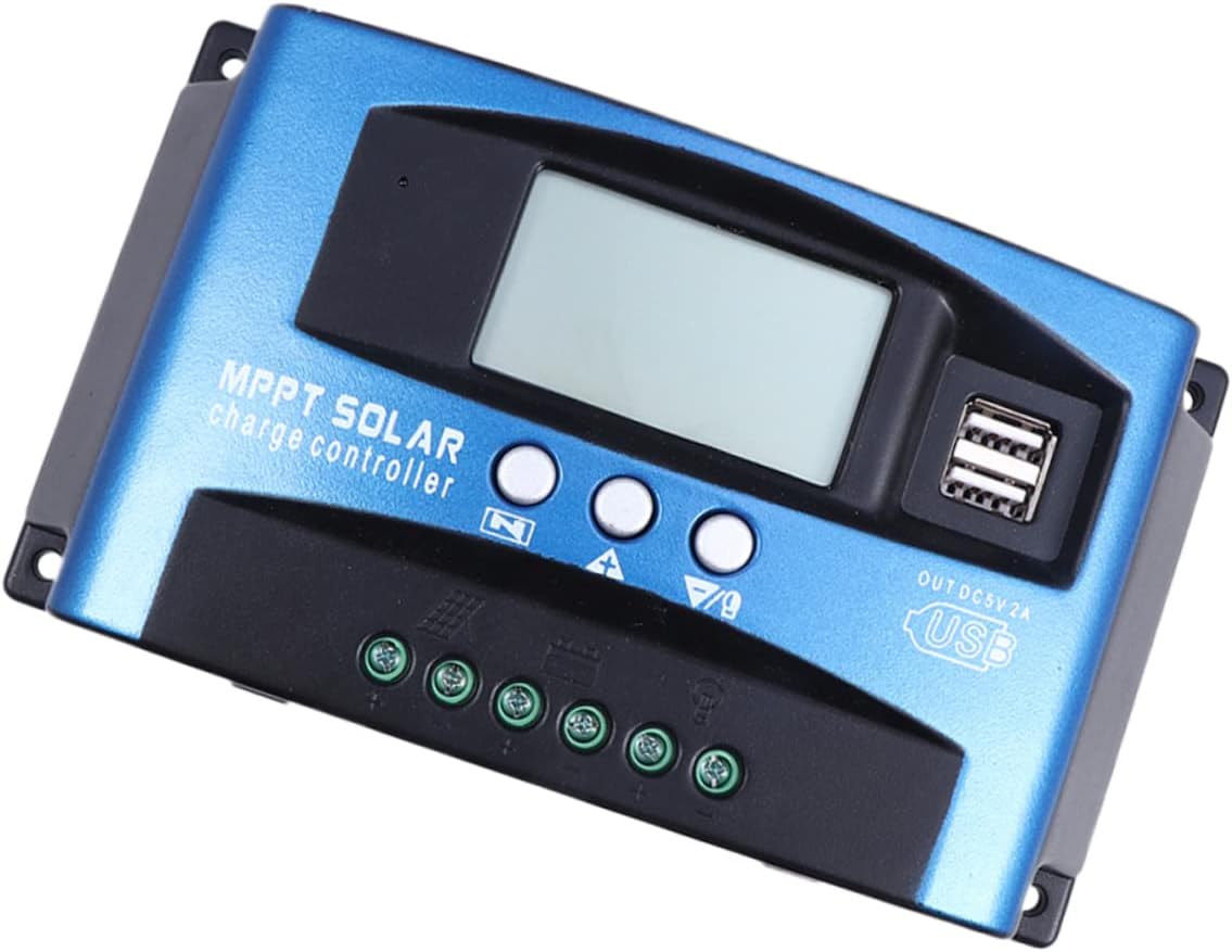 VILLFUL 2pcs Solar Current Controller Solar Panel Charger Controller ...