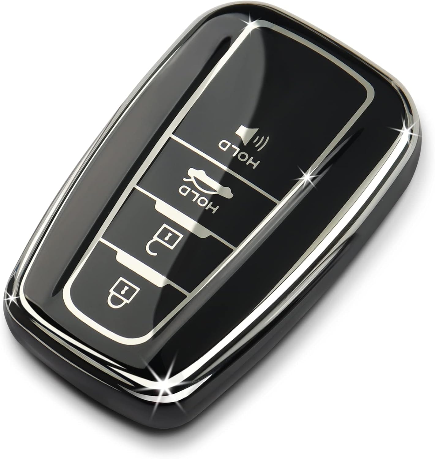 Amazon.com: Key Fob Cover Case for Toyota Highlander, Key Chain ...