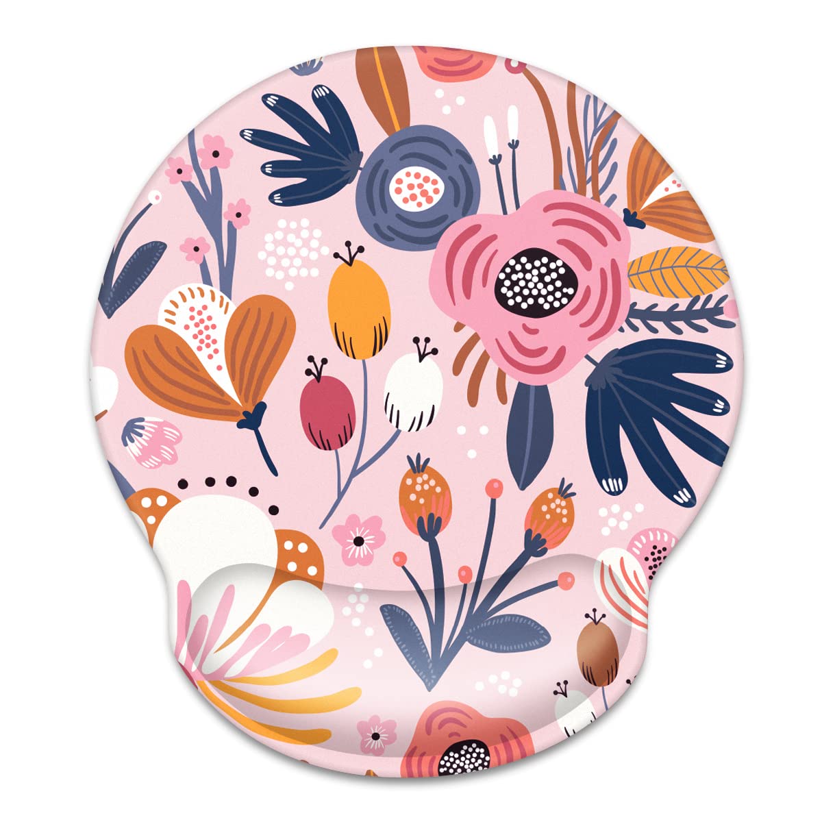 Amazon.com: WAVEYU Ergonomic Mouse Pad with Wrist Support for Women ...