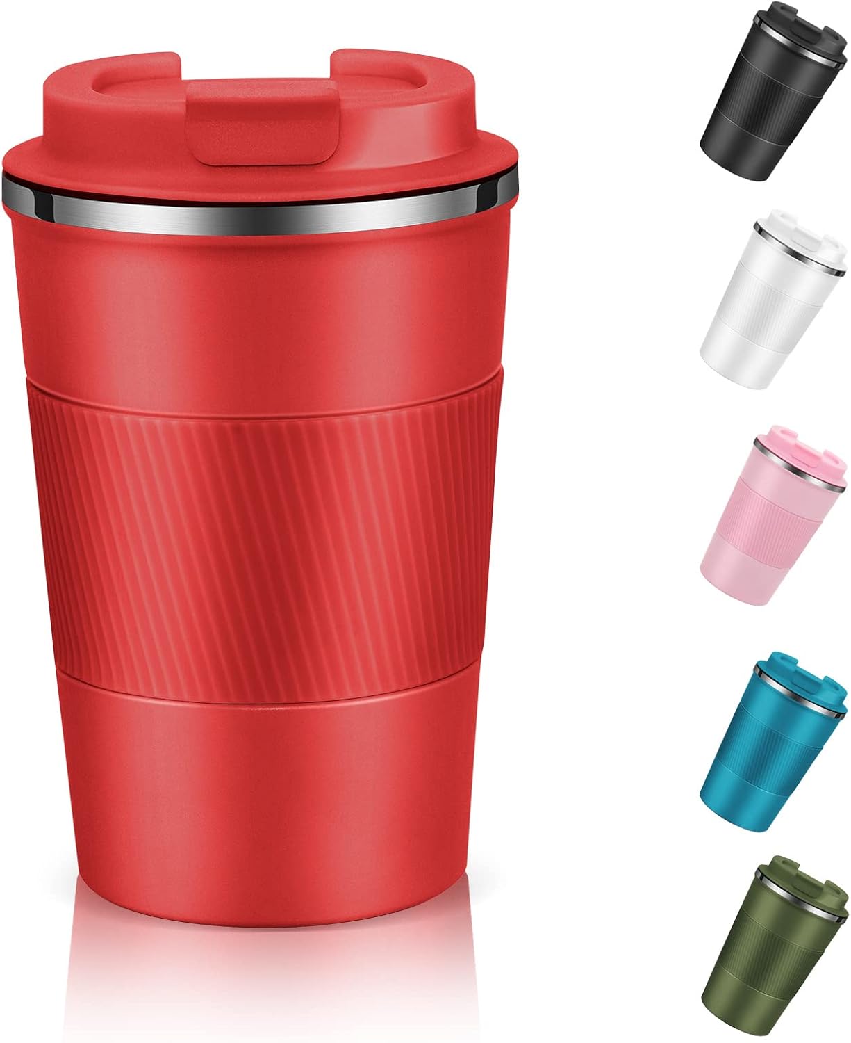 Dycietx Travel Mug with Leakproof Lid,Insulated Reusable Coffee for Hot ...