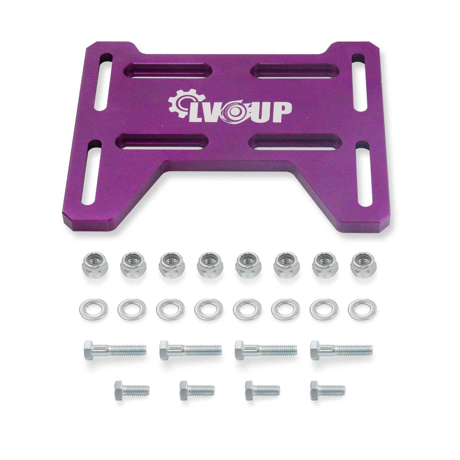 Amazon.com: LVOUP Universal Engine Mount Motor Engine Adapter Plate ...