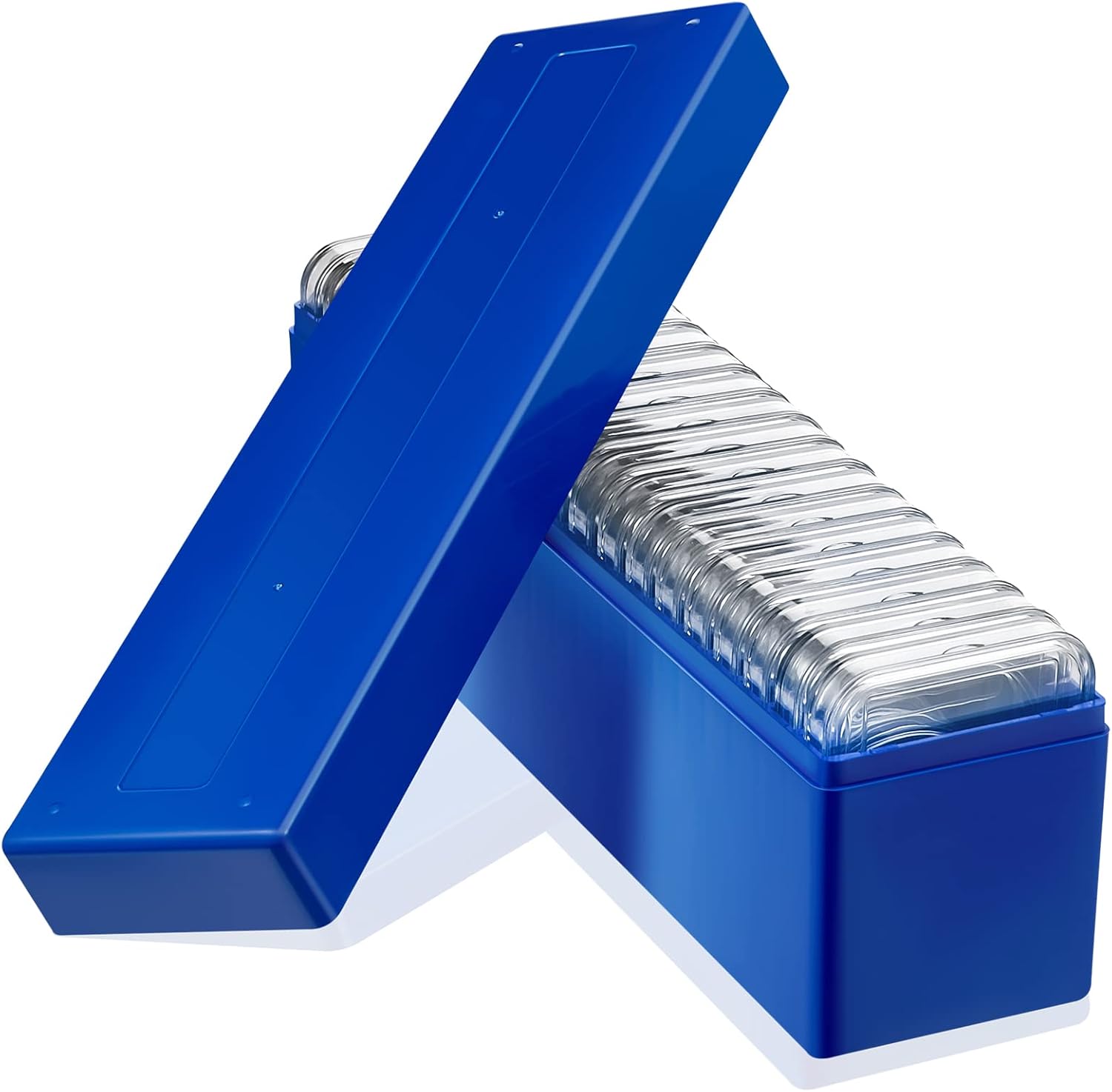 Amazon.com: Plastic Coin Storage Box Coin Boxes for 20 Slab Coin ...