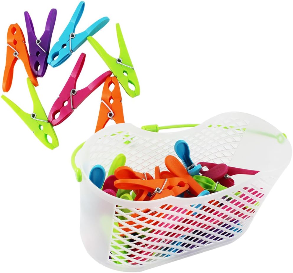 Mollette morbide con cestello (40 pezzi con cestello/classic blue ...