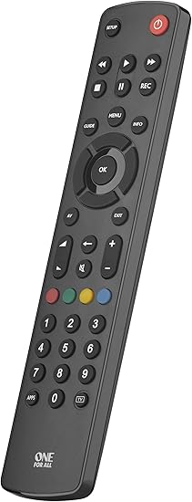 One For All Contour TV Universal Remote - Control of TV/Smart TV ...