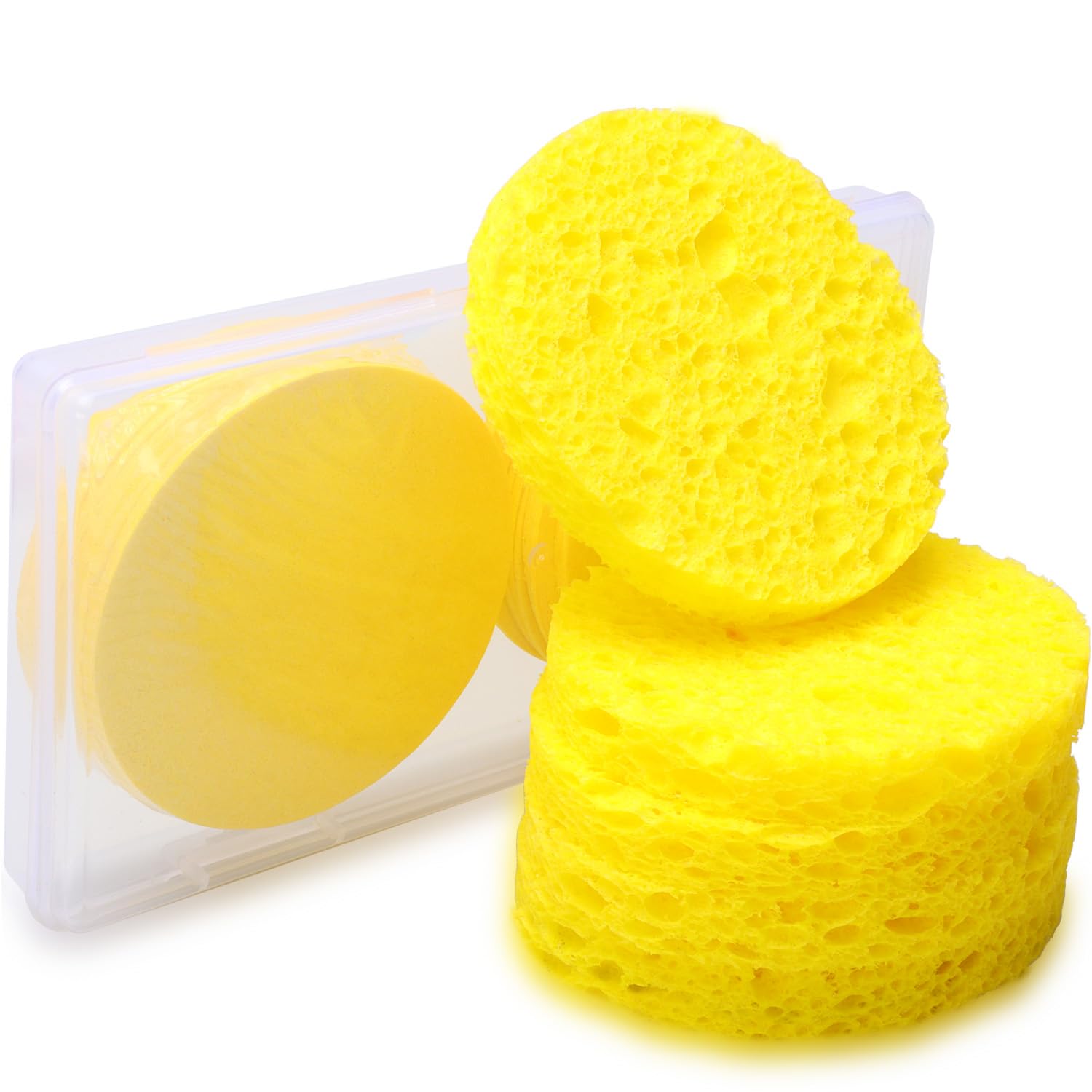 Amazon.com : Ocim 30Pcs Compressed Facial Sponges,Face Sponge ...