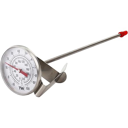 Amazon.com: Milk Thermometer for Steaming Milk - Ideal Coffee Cheese ...