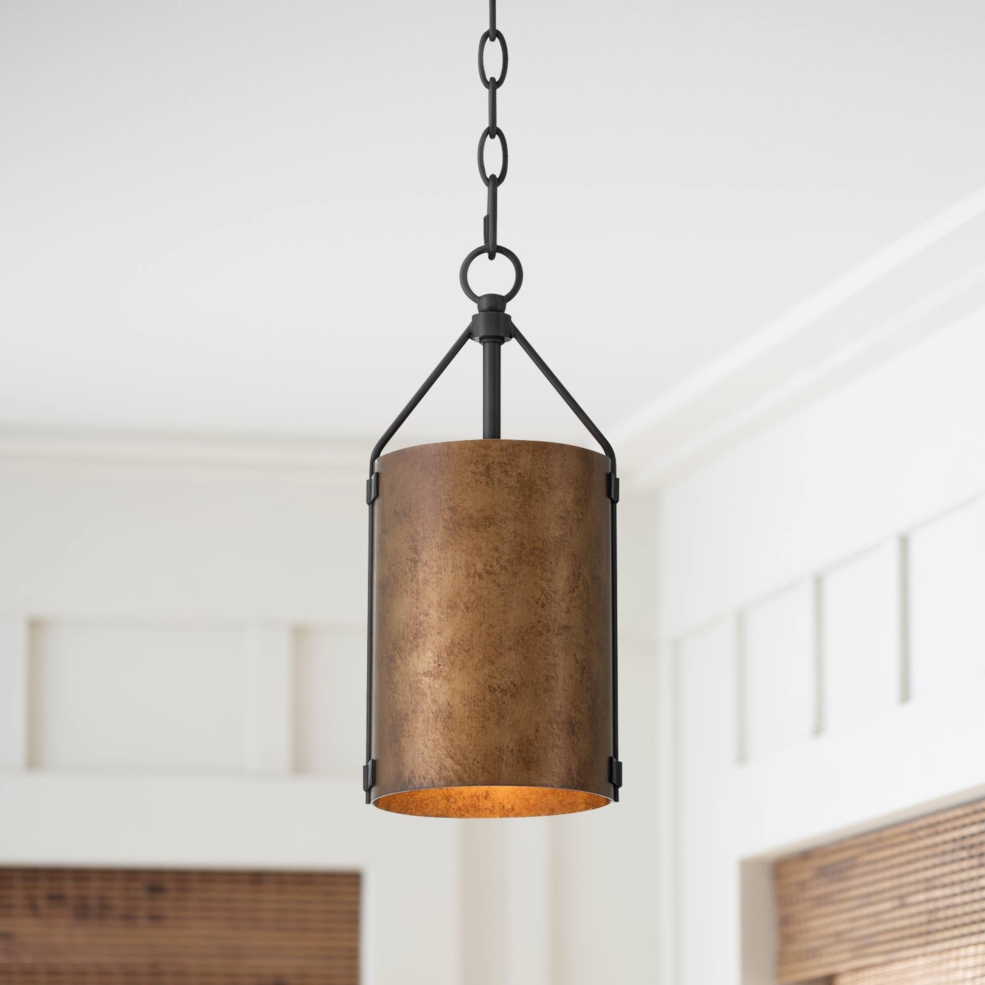 Possini Euro Design Julian 6" Farmhouse Rustic Industrial Pendant ...