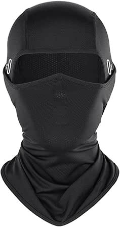 ACICSCK Balaclava Face Mask, Neck Gaiters with Glasses Holes UV ...