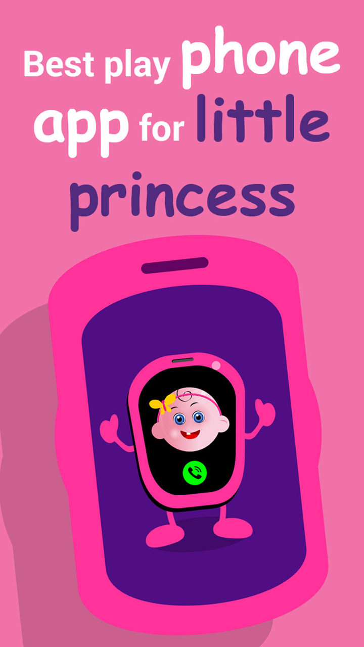 Little girl's play phone, game - App on Amazon Appstore