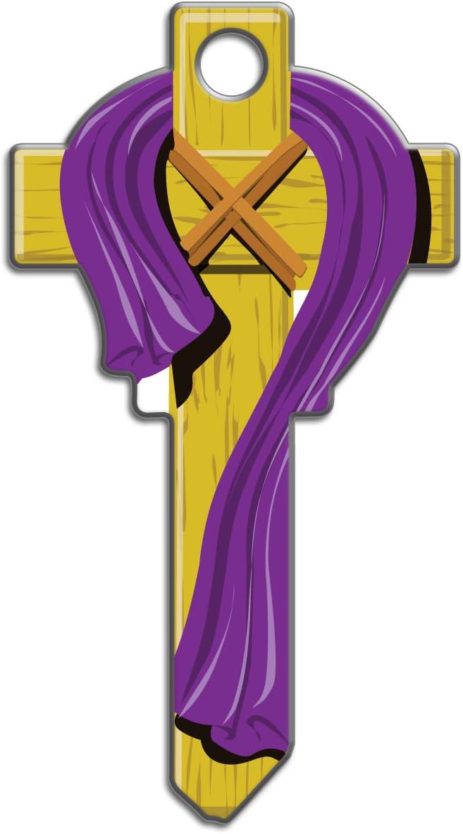 Amazon.com: Lucky Line Key Shapes, Cross, House Key Blank, WR5, 1 Key ...