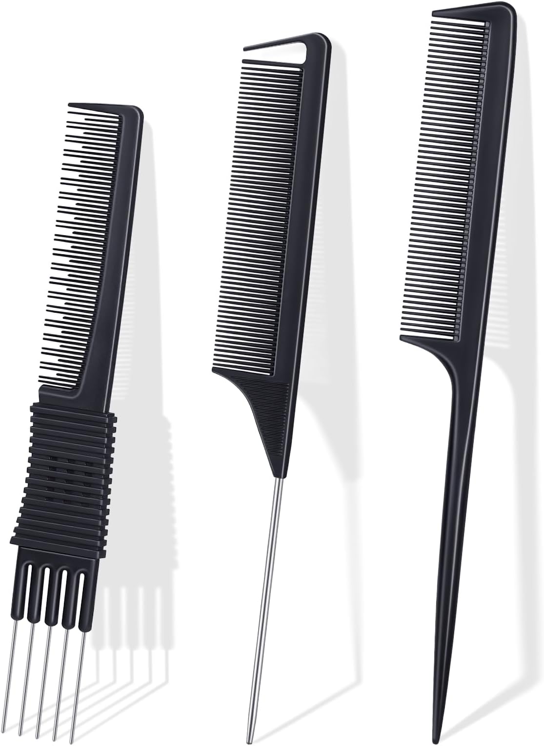 Amazon.com : TsMADDTs Rat Tail Combs for Women and Men, 3PCS Hair Combs ...
