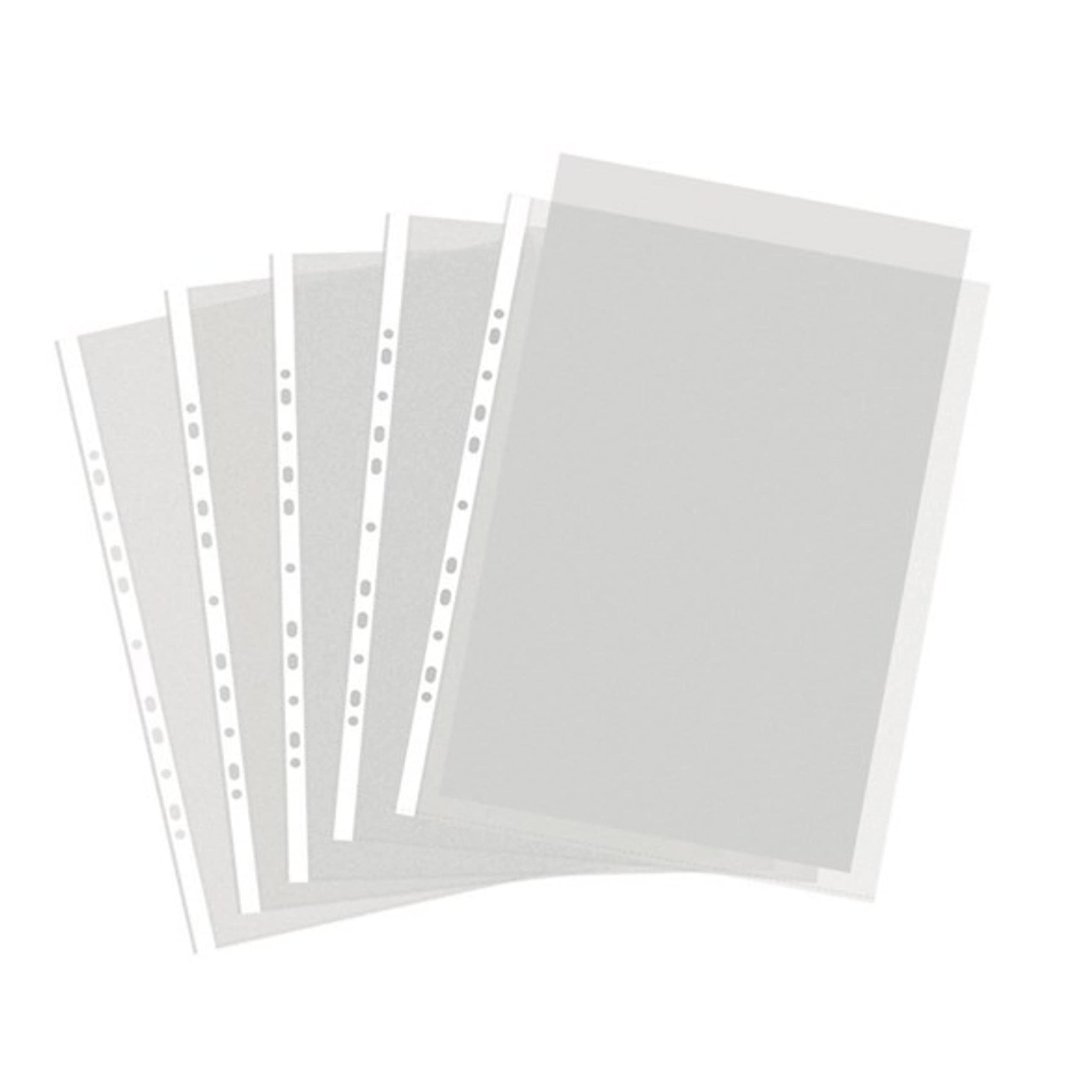 A4 Hard Poly Plastic Clear Transparent Sheet, Document, Paper & Report ...