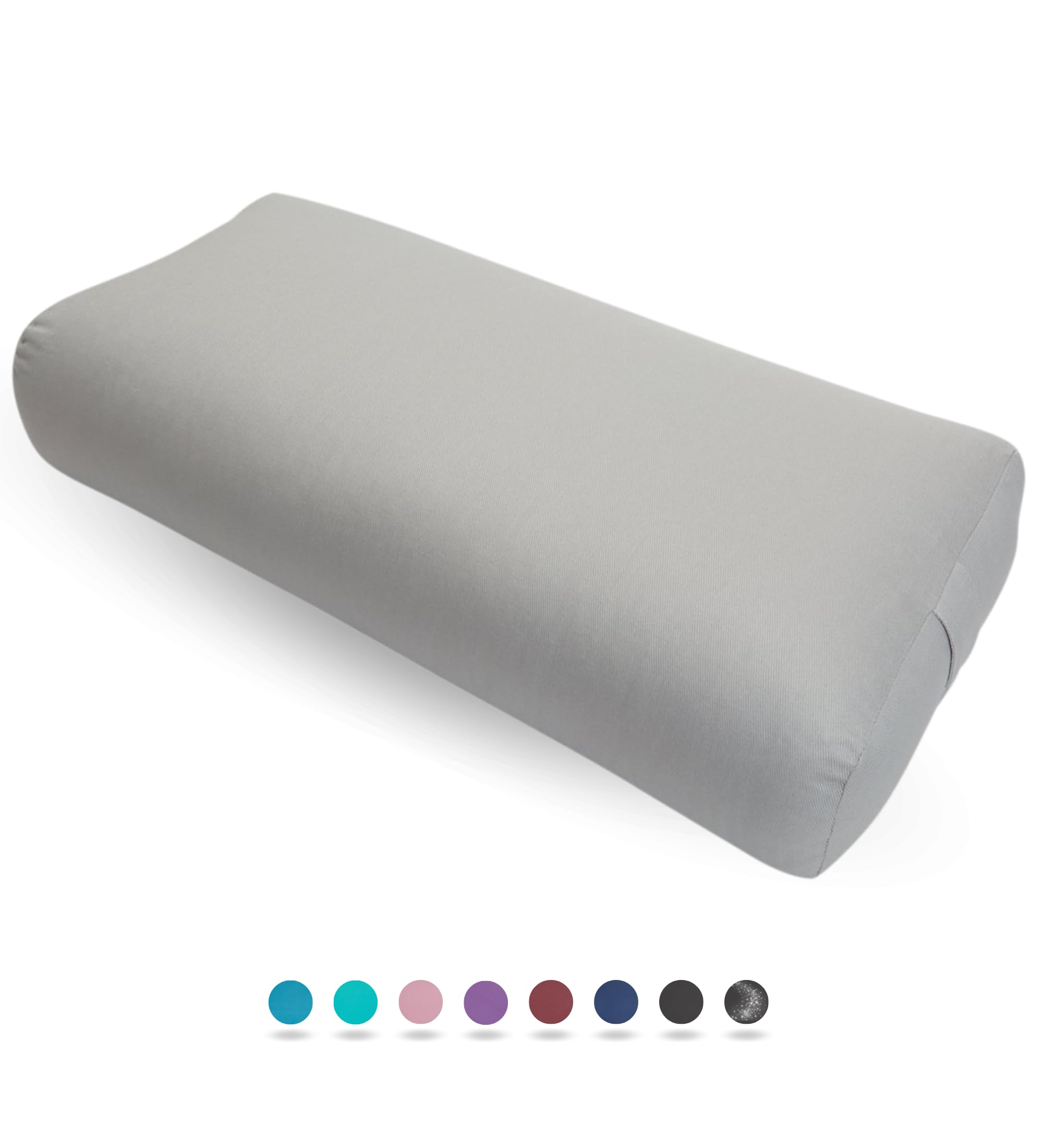 Amazon.com: Everyday Yoga Bolster Rectangular Meditation Pillow, Super ...