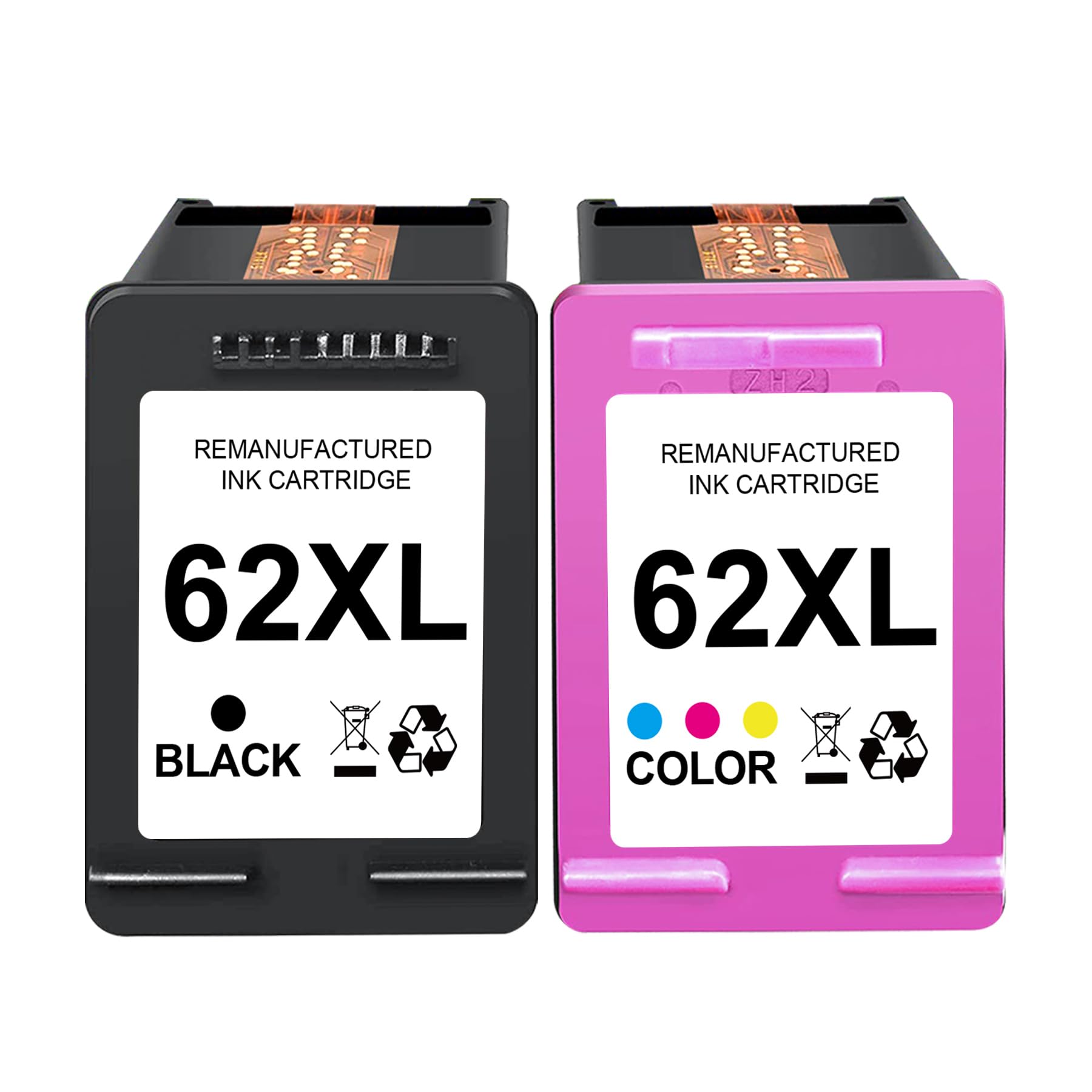 Amazon.com: Generic 62XL Ink Cartridges Combo Pack Replacement for HP ...