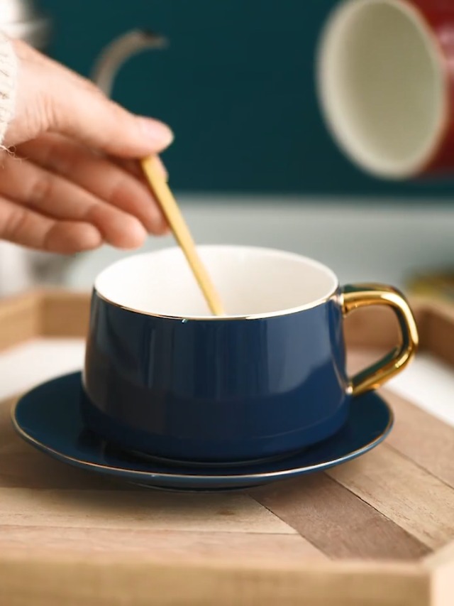 Watch 6PC Cup and Saucer Sets on Amazon Live