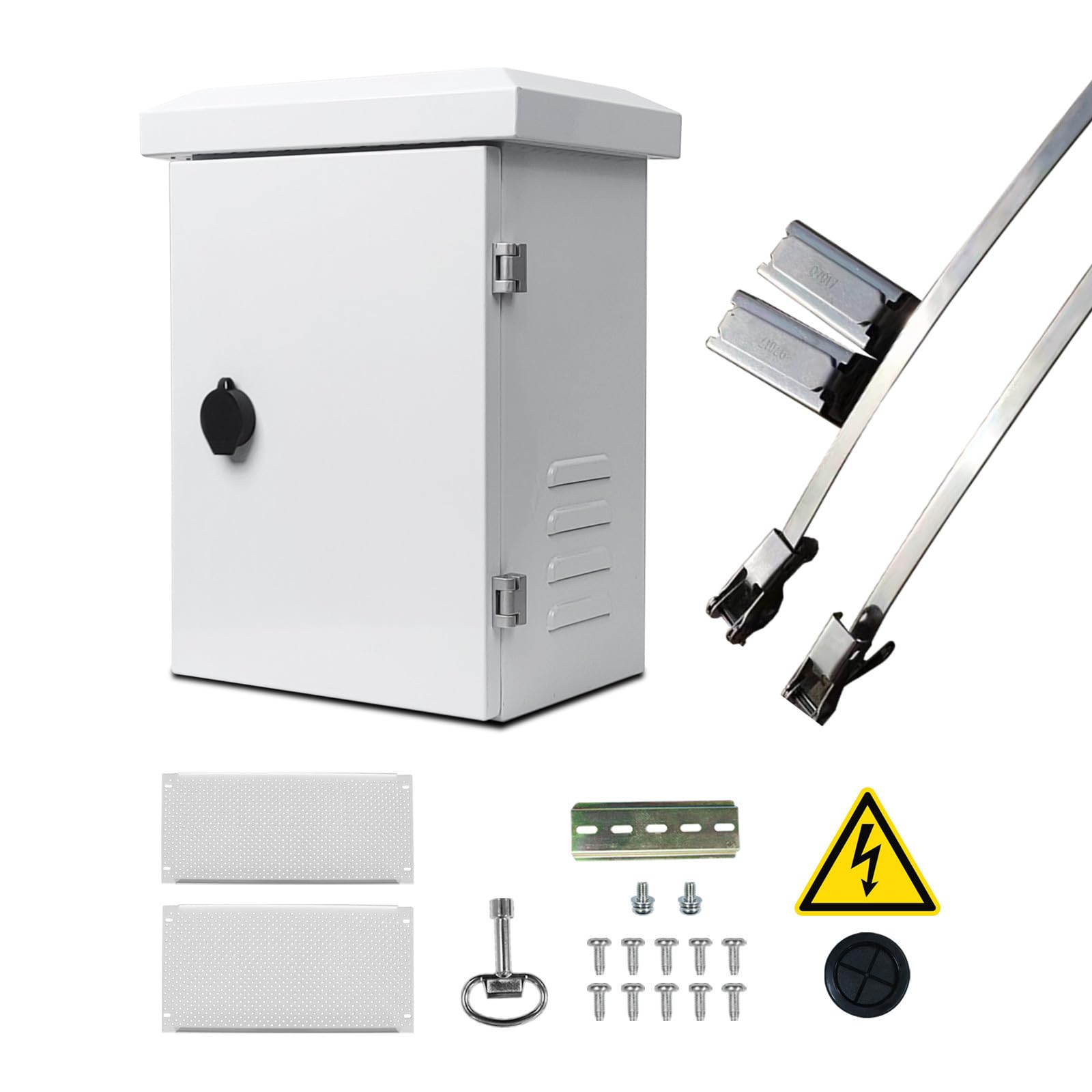 Pole-mounting Kits with Outdoor Enclosure 16X20X8 - Amazon.com