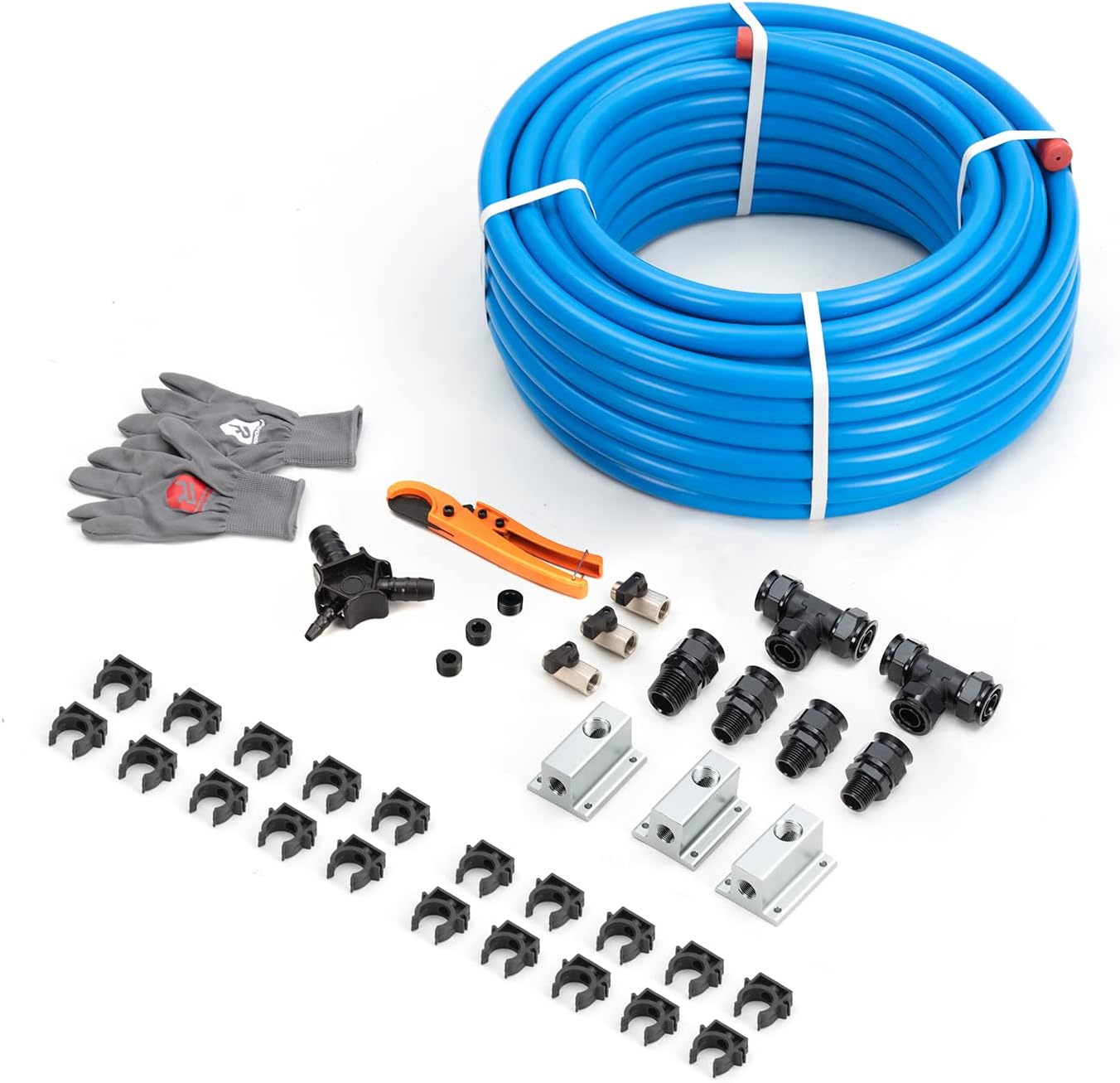 Amazon.com: Rapid Air Maxline 3/4" Compressed Air Piping 25ft Tubing ...