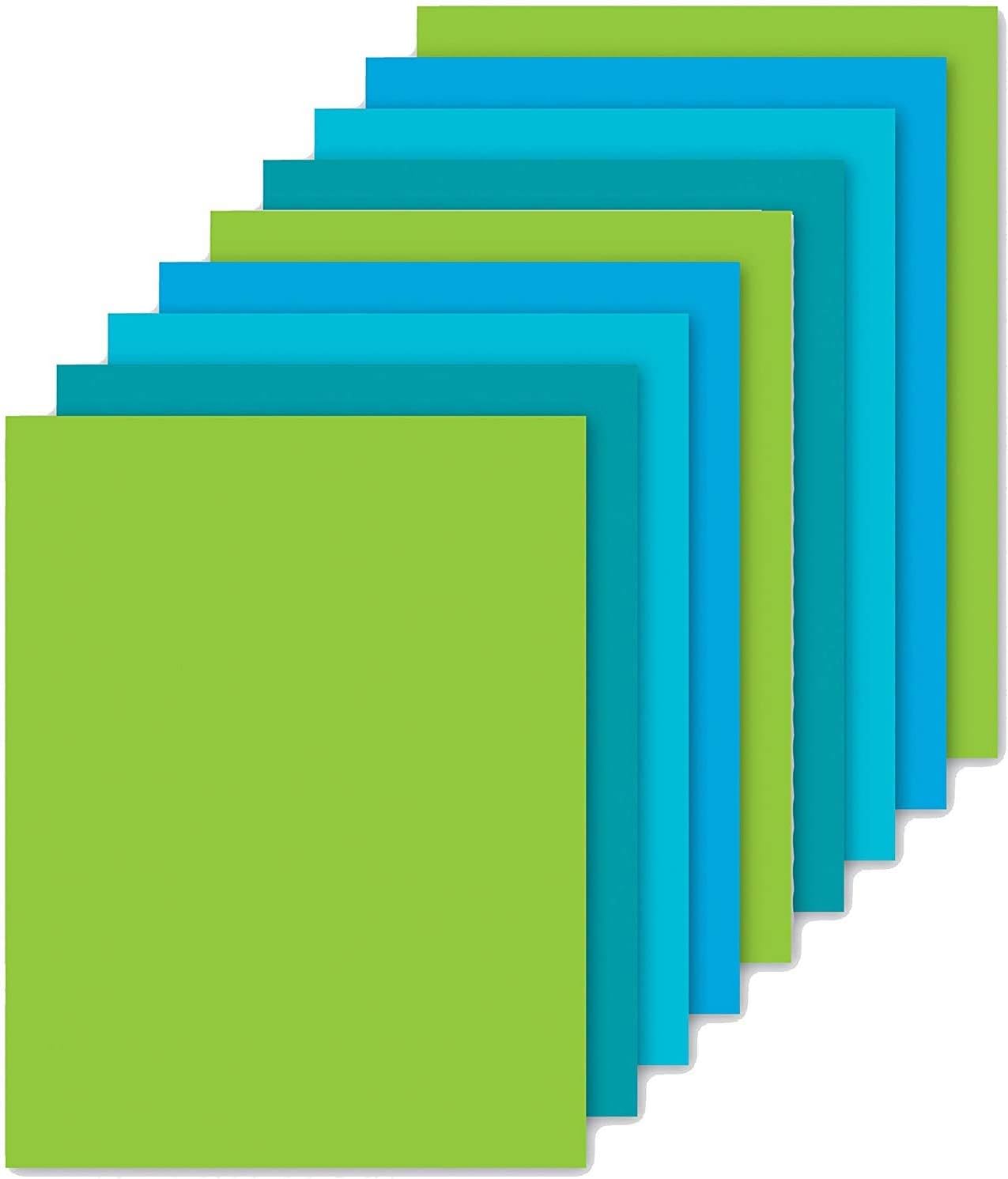 Amazon.com : Color Paper, 8.5” x 11” Colored Paper - 24 lb/89 gsm ...
