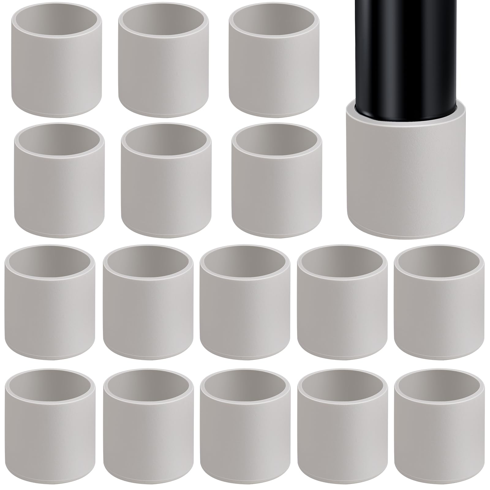 HNYYZL Chair Leg Tips Rubber 16PCS, Folding Chair Feet Replacement ...