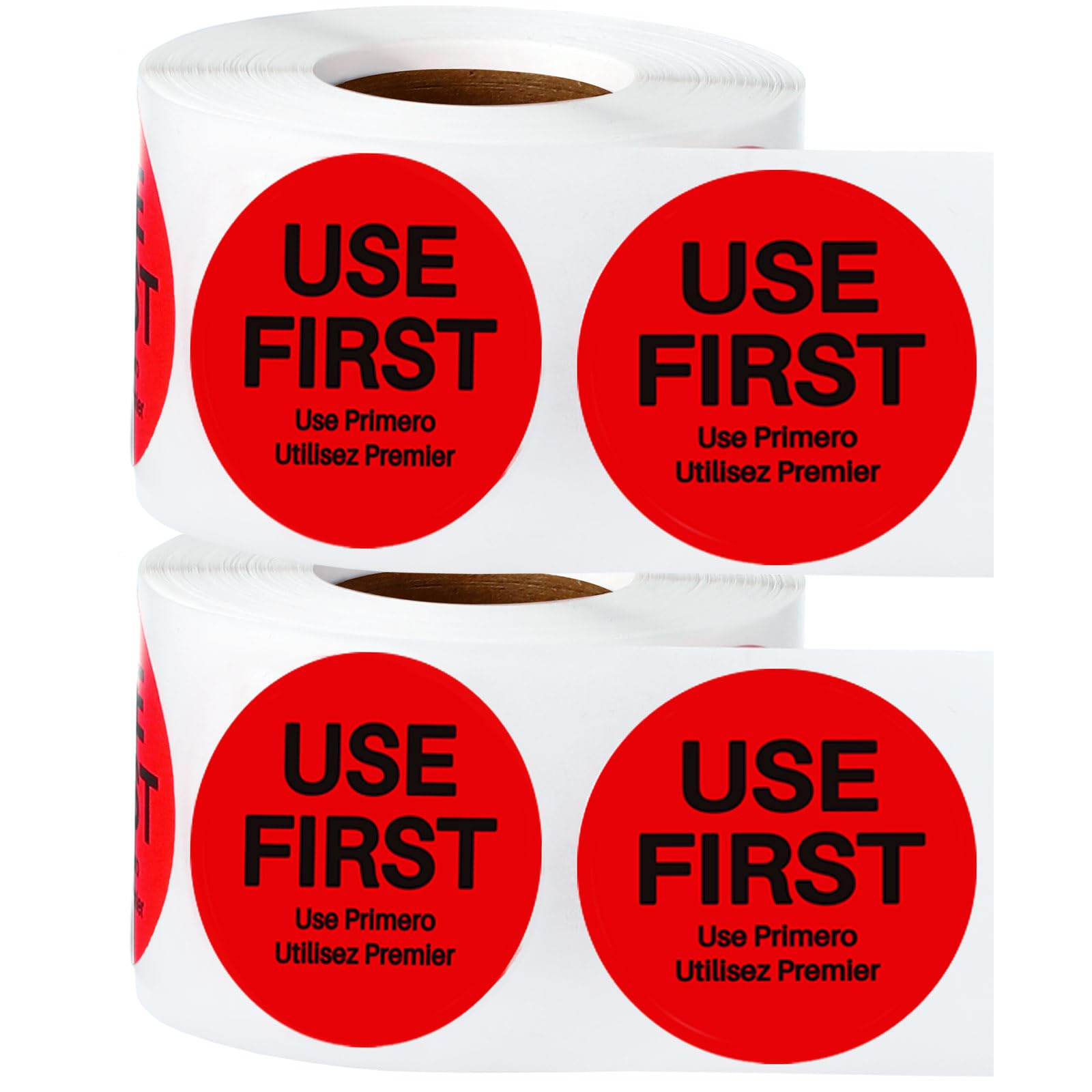Snapklik.com : Epakh 1000 Pcs 2 Inch Use First Stickers Food Service ...