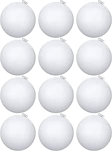 Amazon.com: Bencailor 12 Pcs White Beach Balls Bulk 3.5 Inch Mini ...