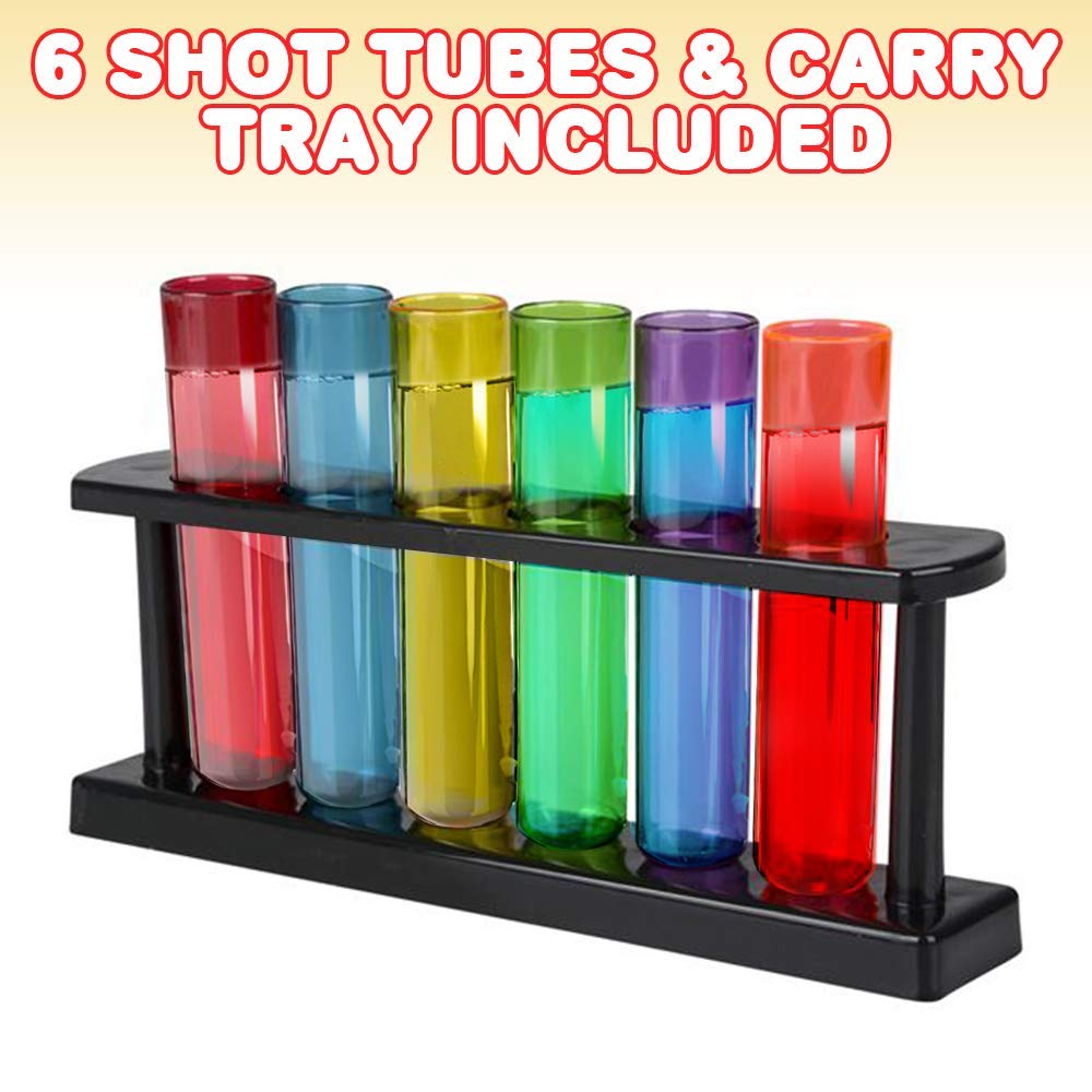 Uses Test Tubes For Fun
