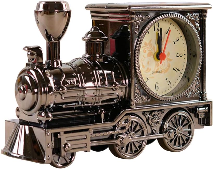Amazon.com: FAVOMOTO Alarm Clocks Train Model Vintage Style for ...
