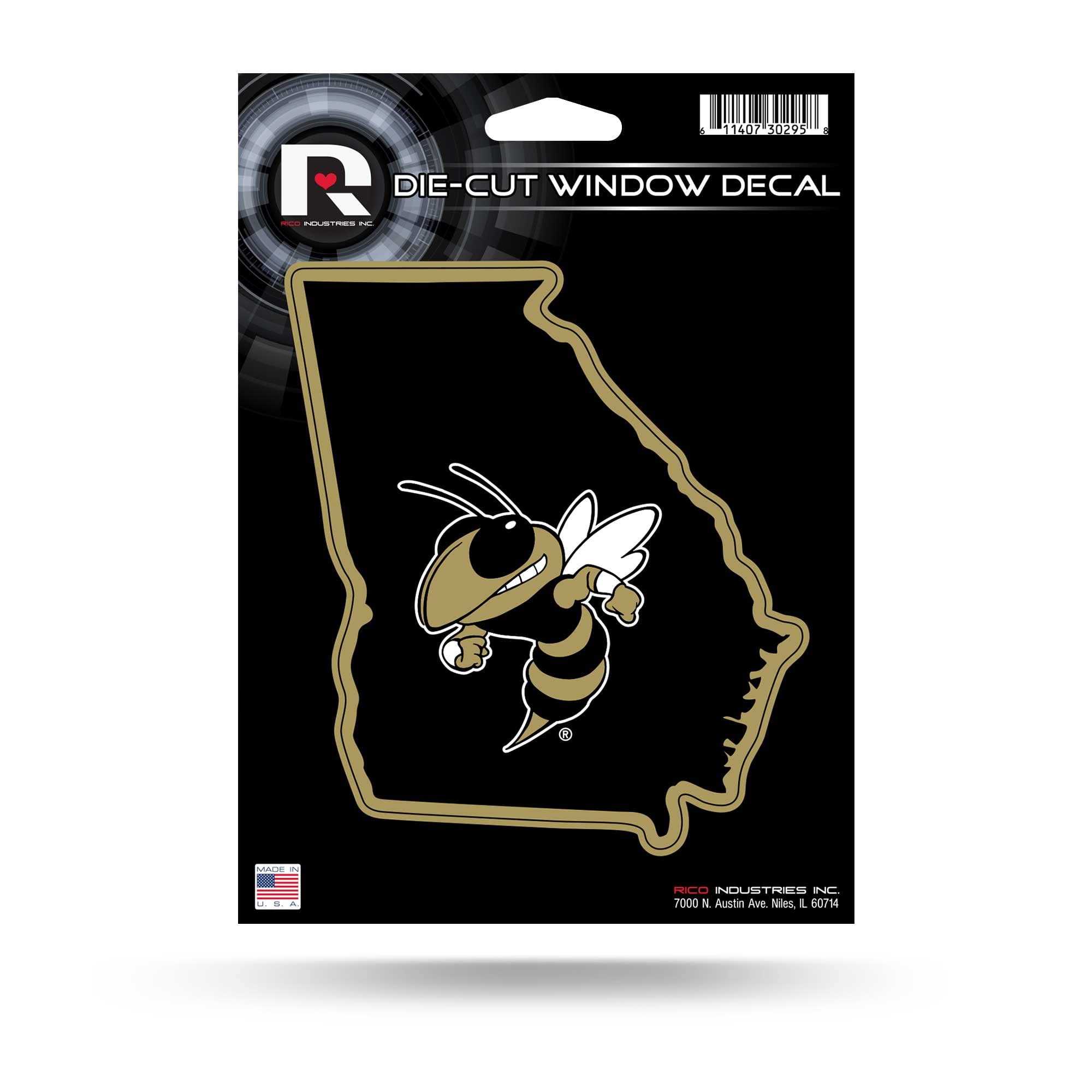 Georgia Tech Car Decal