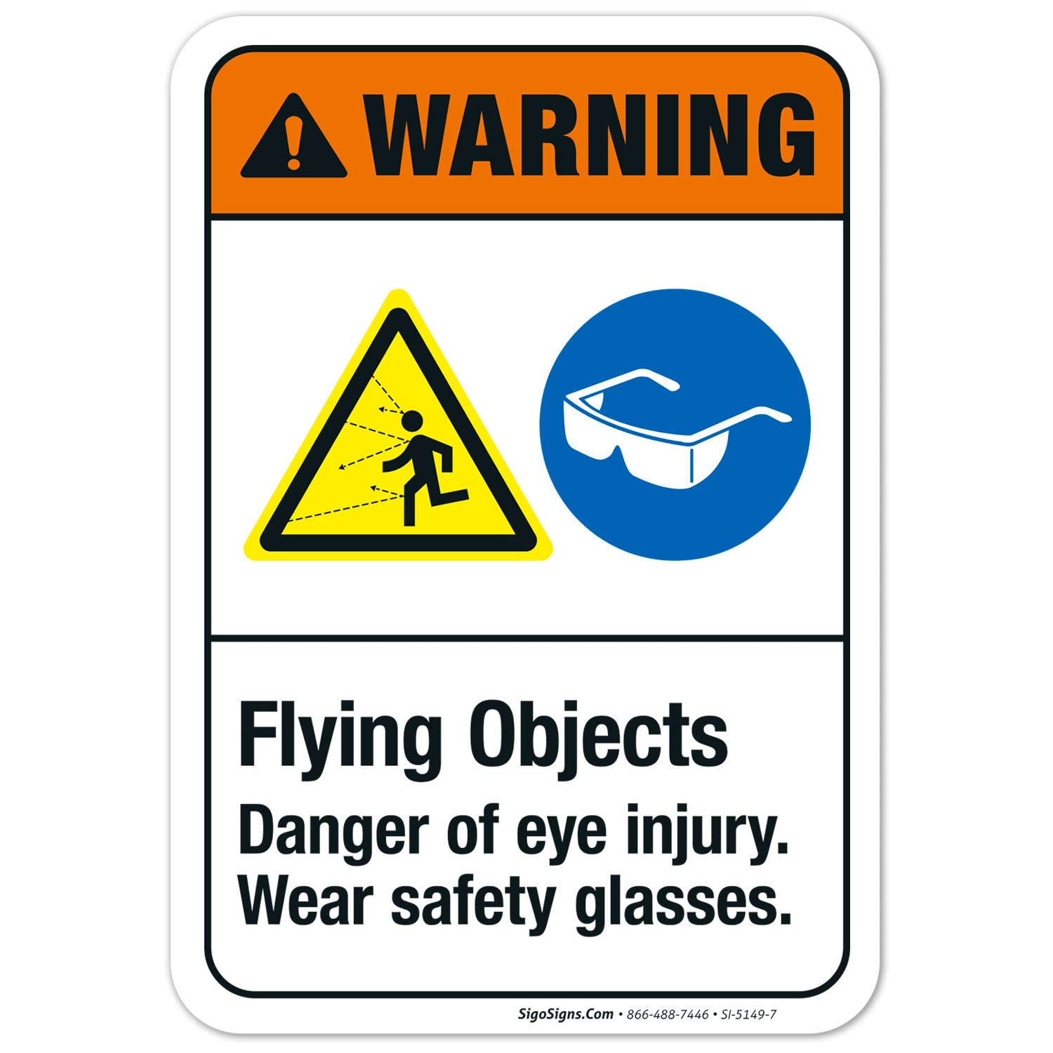 Eye Hazard Safety Symbol