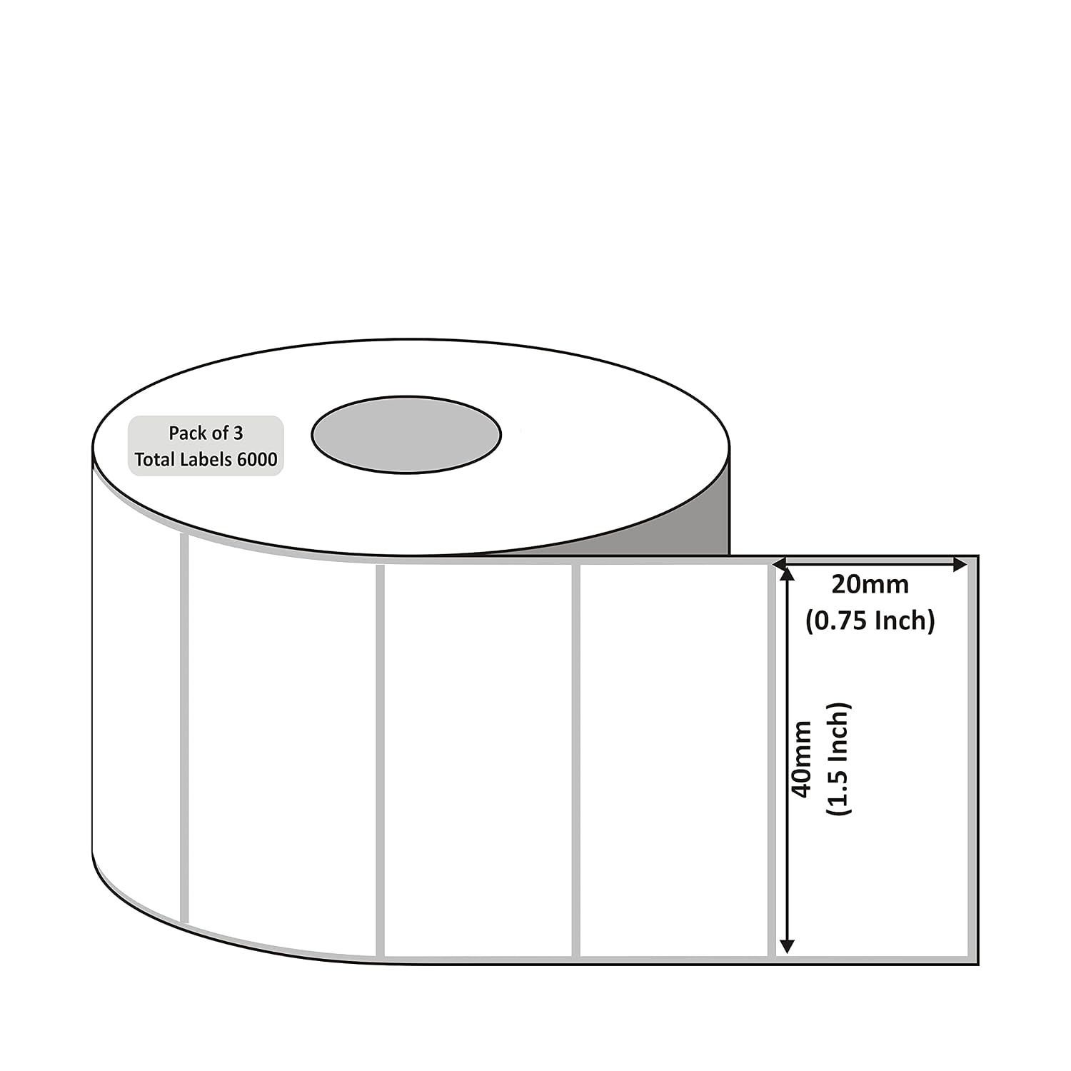 The Barcode Station, Avery Chromo Barcode Labels 1 Up Size 40mm x 20mm ...